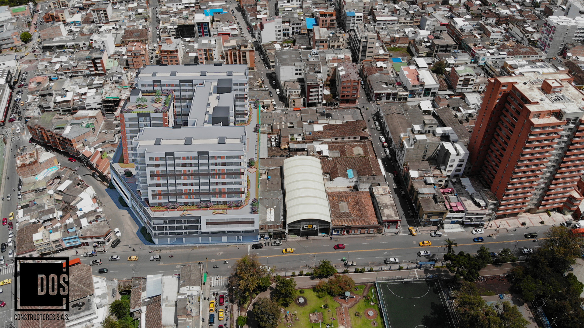 ArtStation - Visualizacion Arquitectónica Edificio Novacentro Vivienda y Oficinas