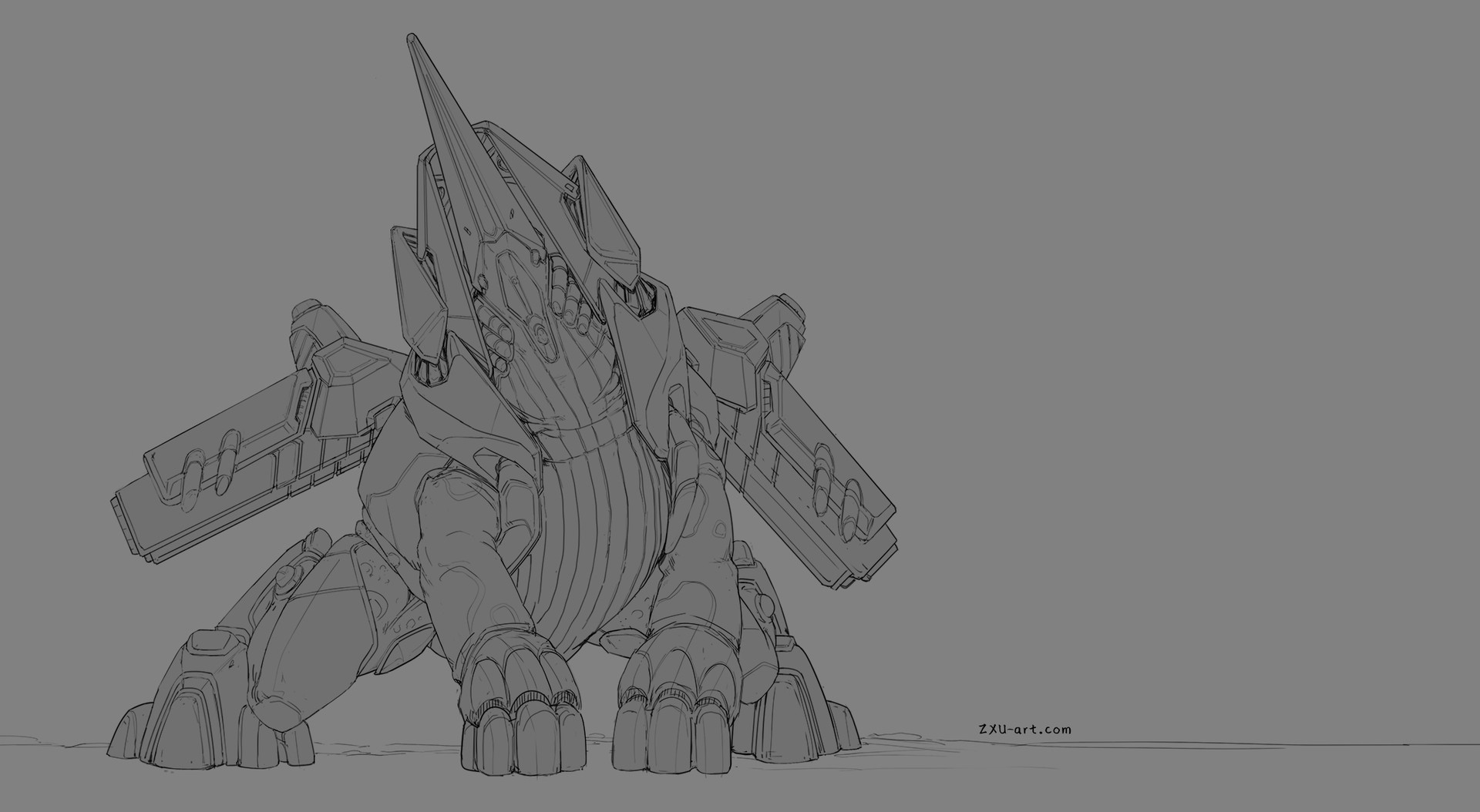 ArtStation - Frog + Rhino