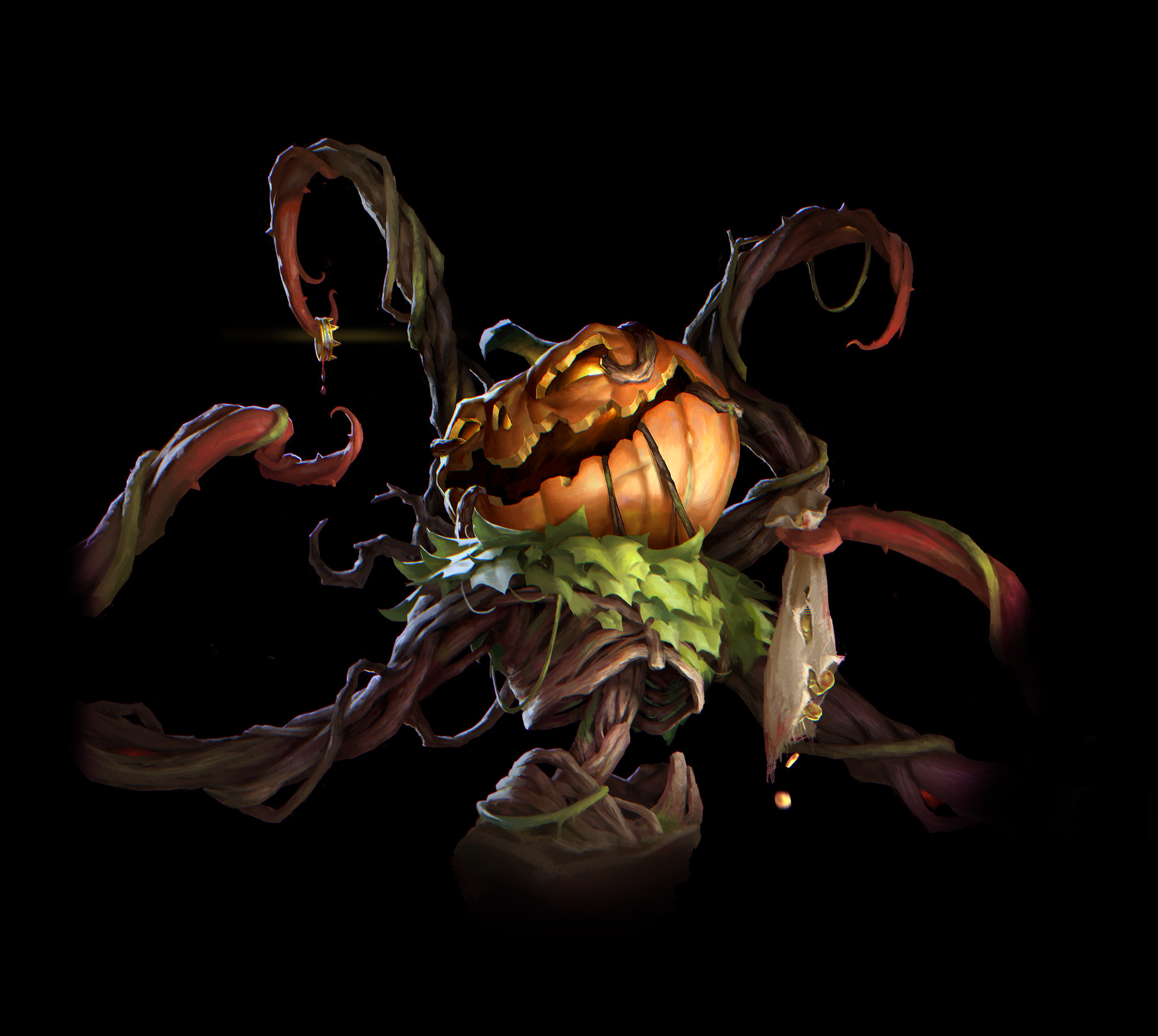 ArtStation - pumpkin beast