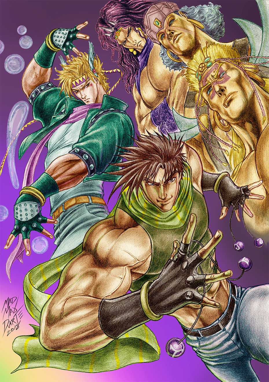 Maxwell Duarte - JoJo Bizarre Adventure : Battle Tendency