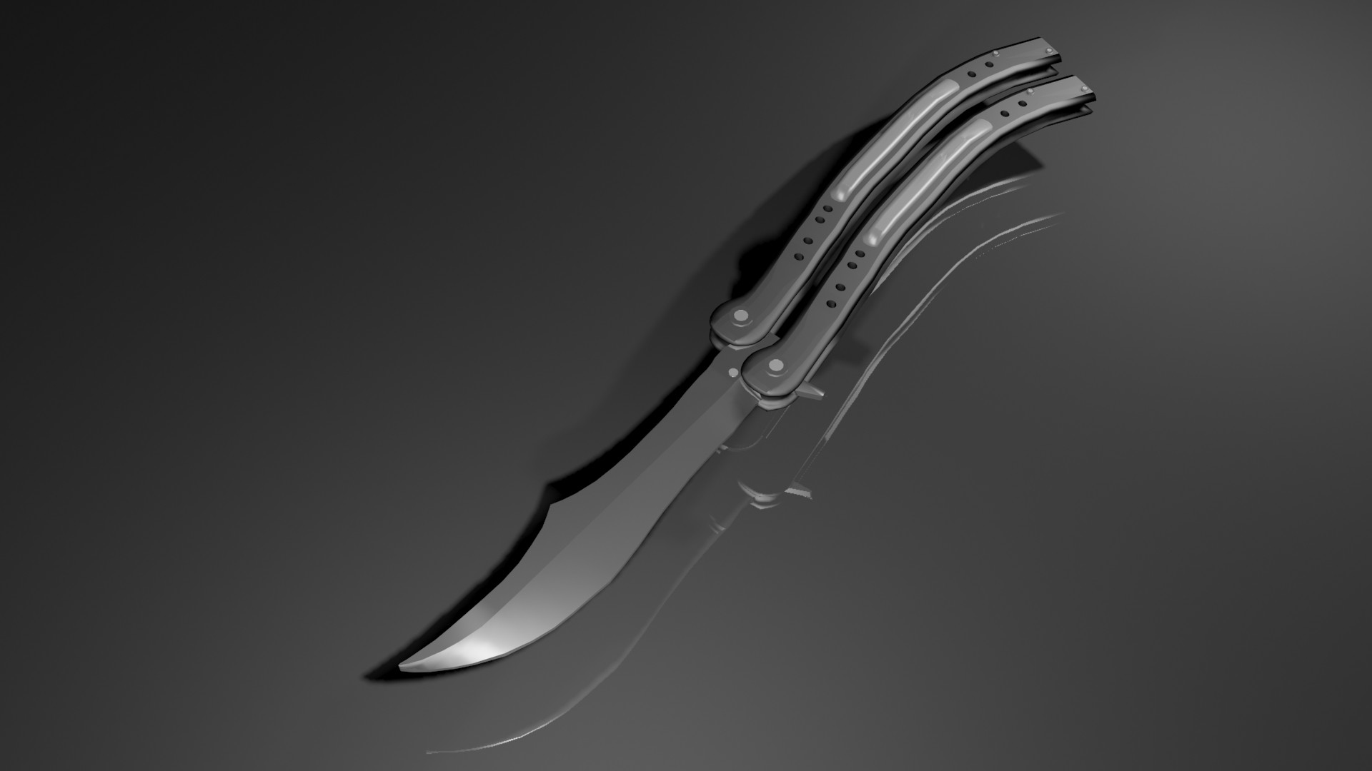 ArtStation - Butterfly Knife