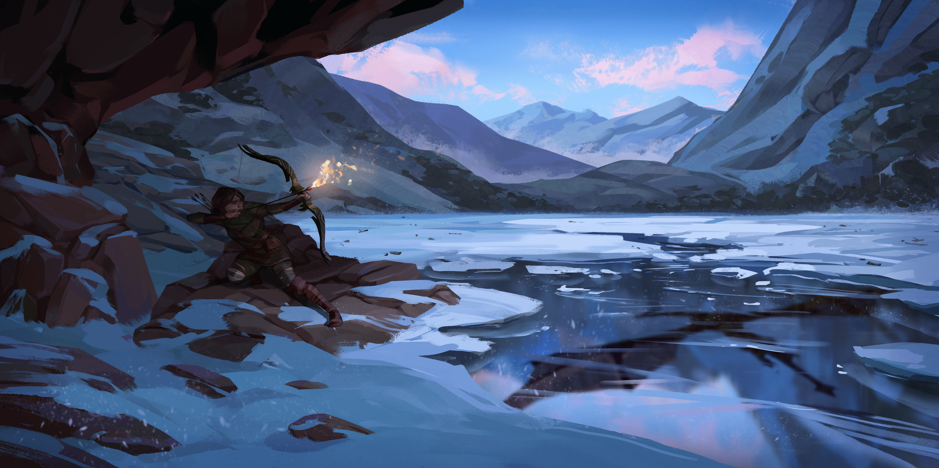 "The Dragon Hunter" by Maja Budner : r/ImaginaryArchers