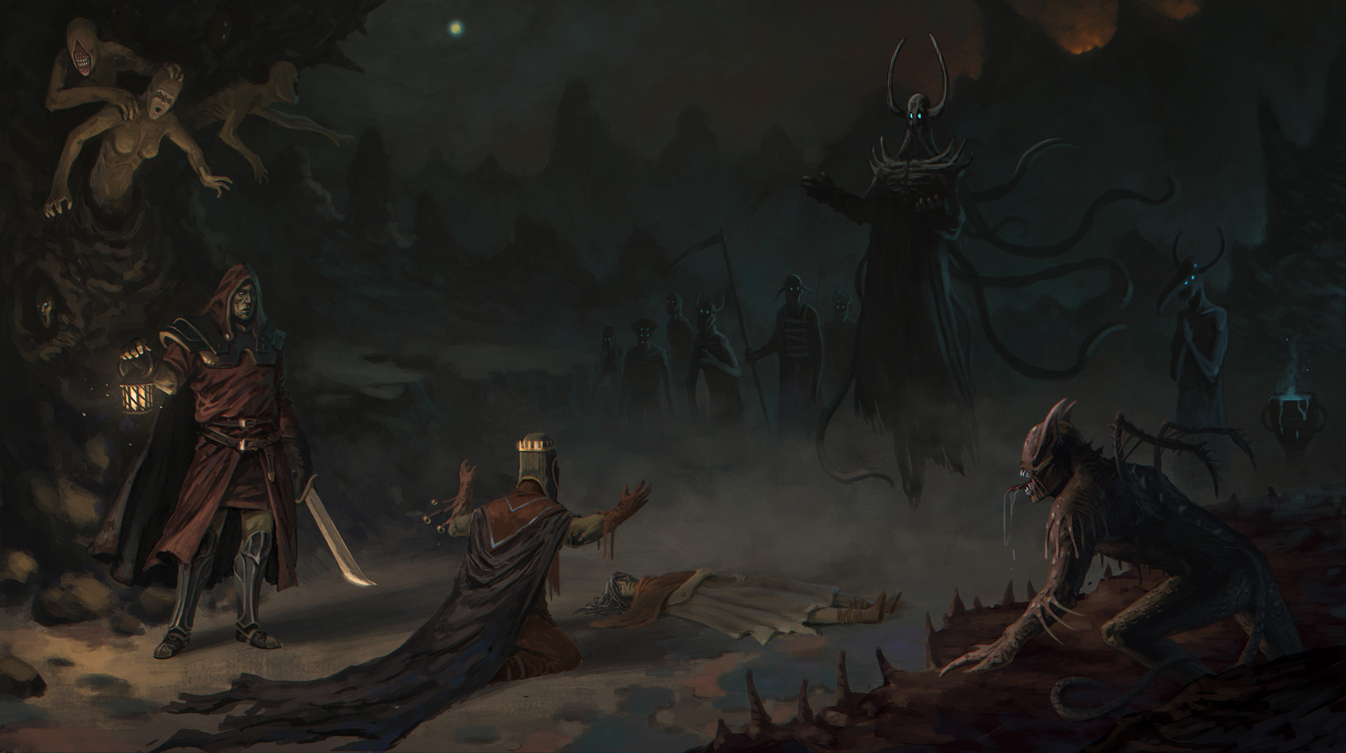 ArtStation - hellish healing