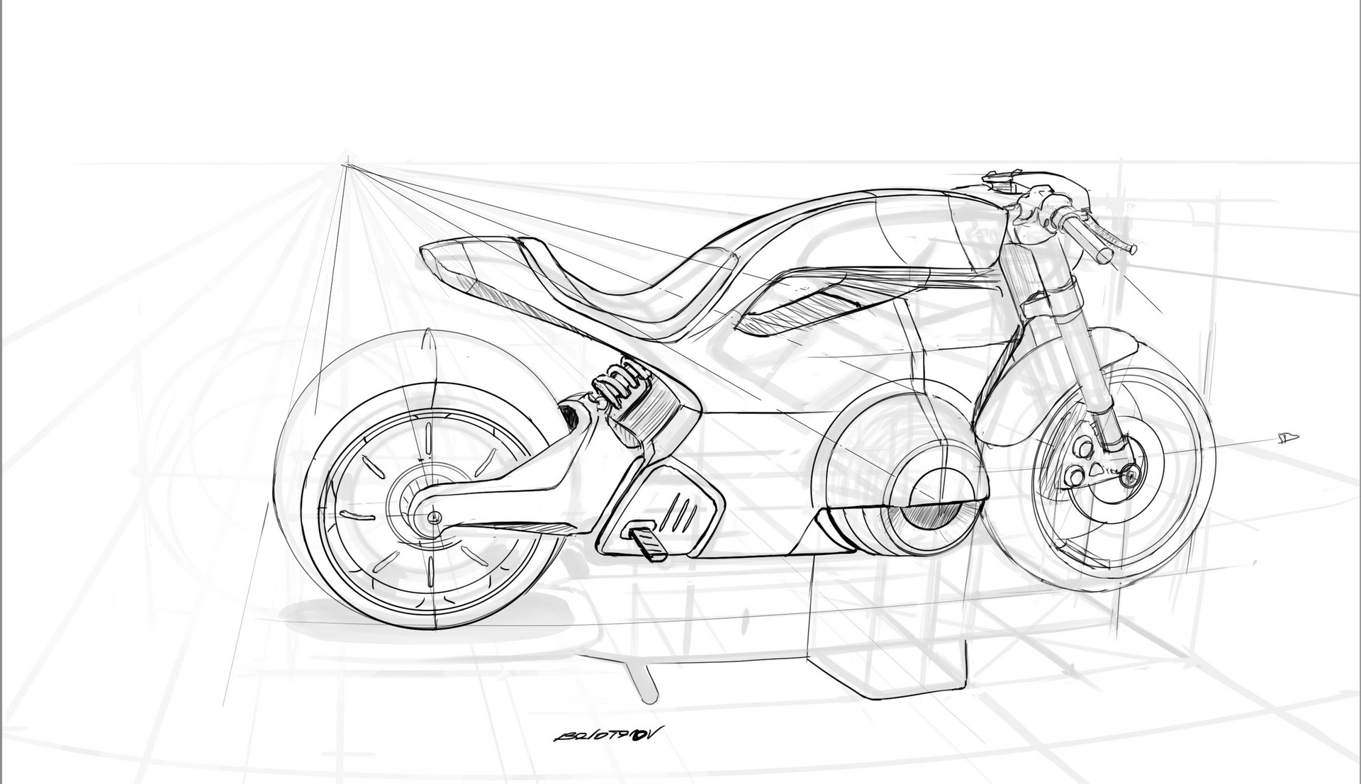 ArtStation - motorcycle