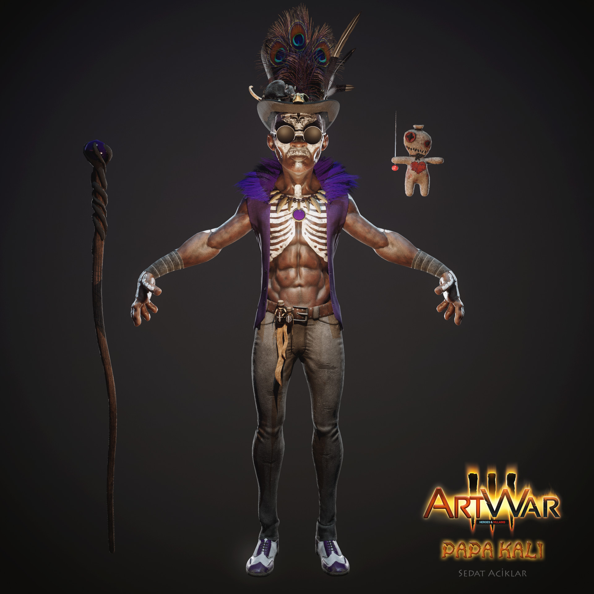 Sedat Açıklar - Papa Kali (ArtWar 3) voodoo magician