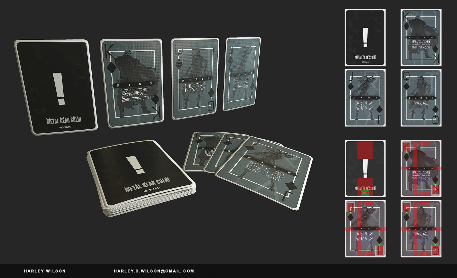 Harley Wilson - Graphic Design | MGS Playing Cards