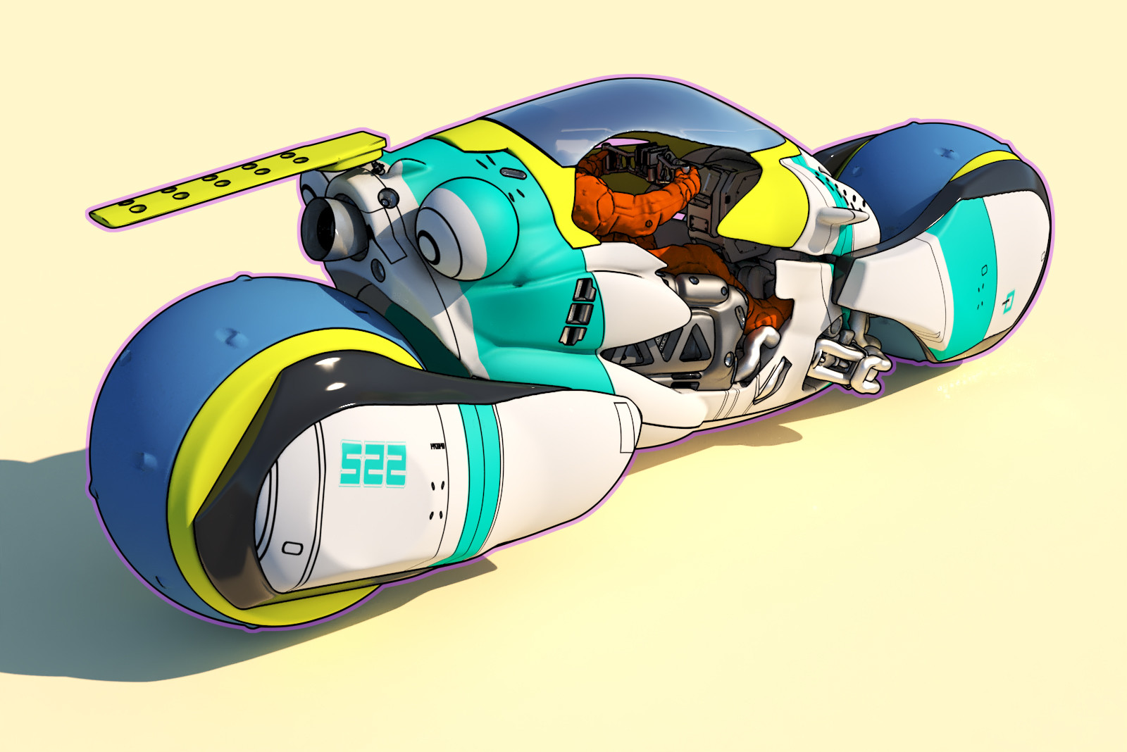 The bike by David Levy : r/ImaginaryVehicles