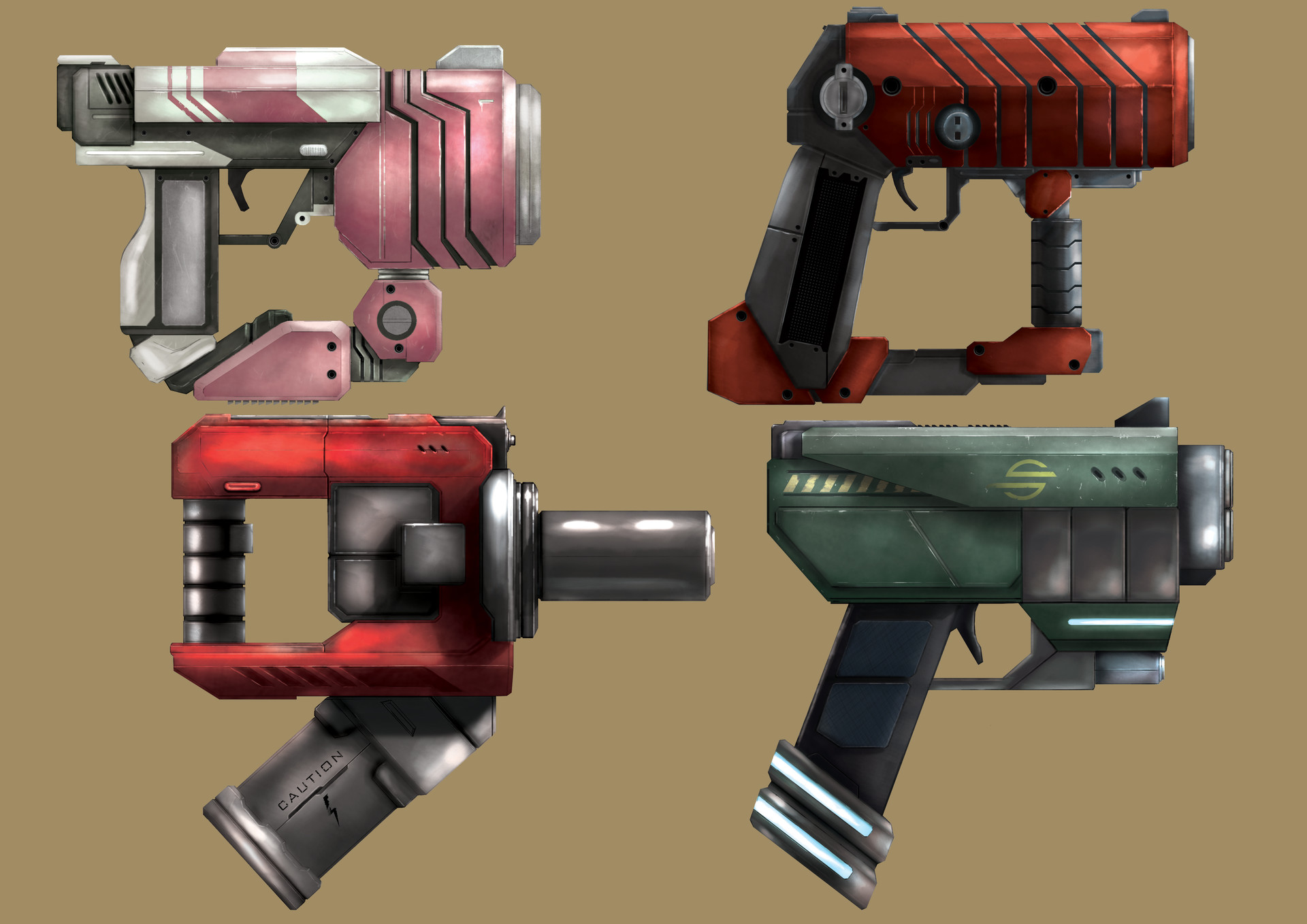 ArtStation - Weapon Concept Art 01