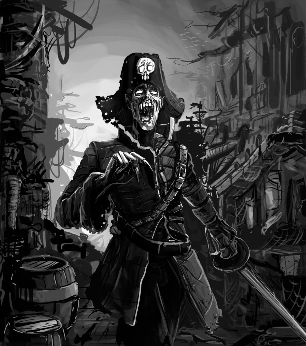 ArtStation - The Vampirate of the Docks