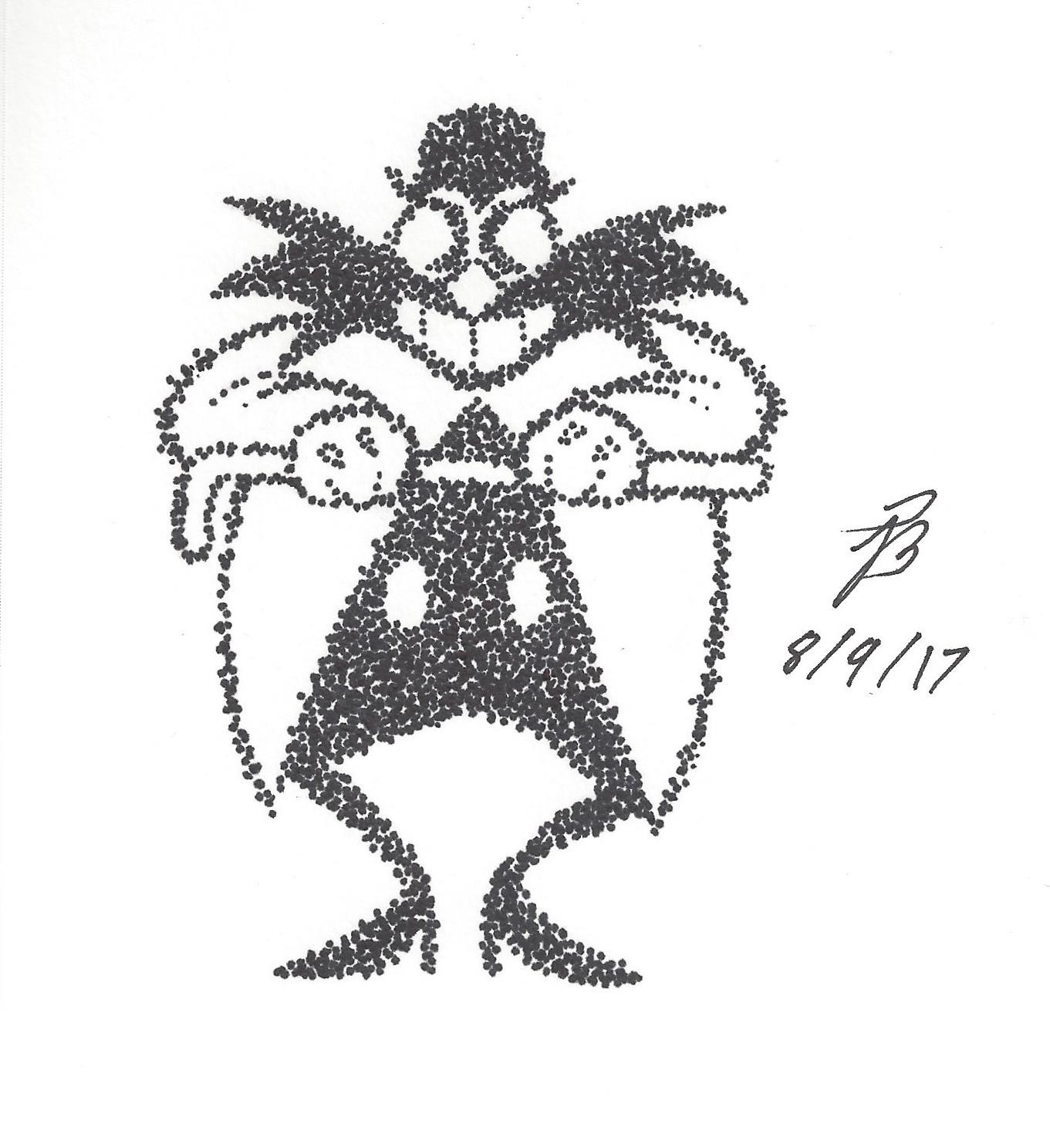 Angel B. - 15 Days of Sonic Mania - Pointillism Challenge (2017)