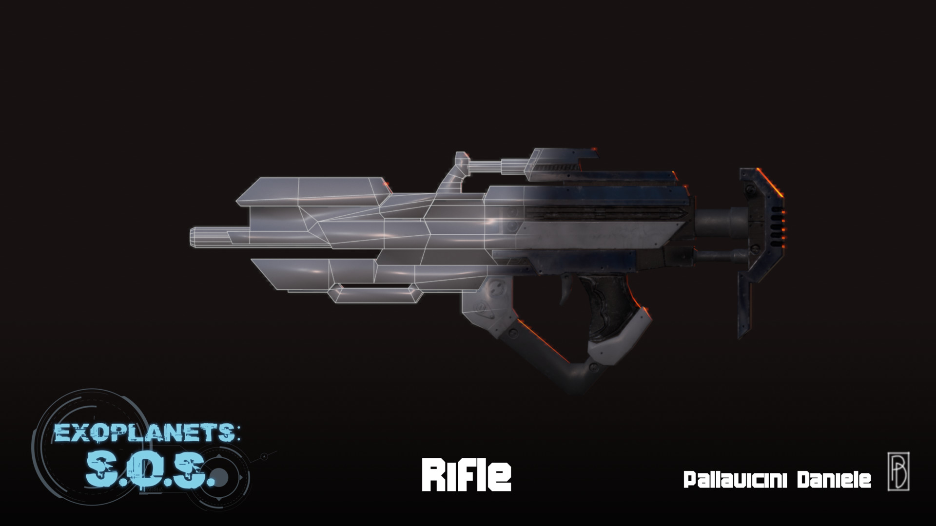 Daniele Pallavicini - [UE4] Sci-fi Weapons