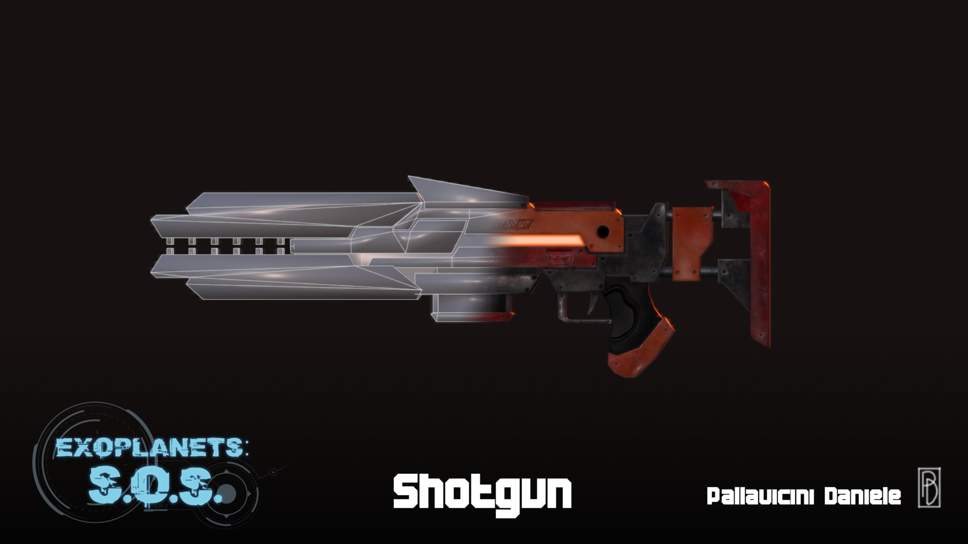 Daniele Pallavicini - [UE4] Sci-fi Weapons