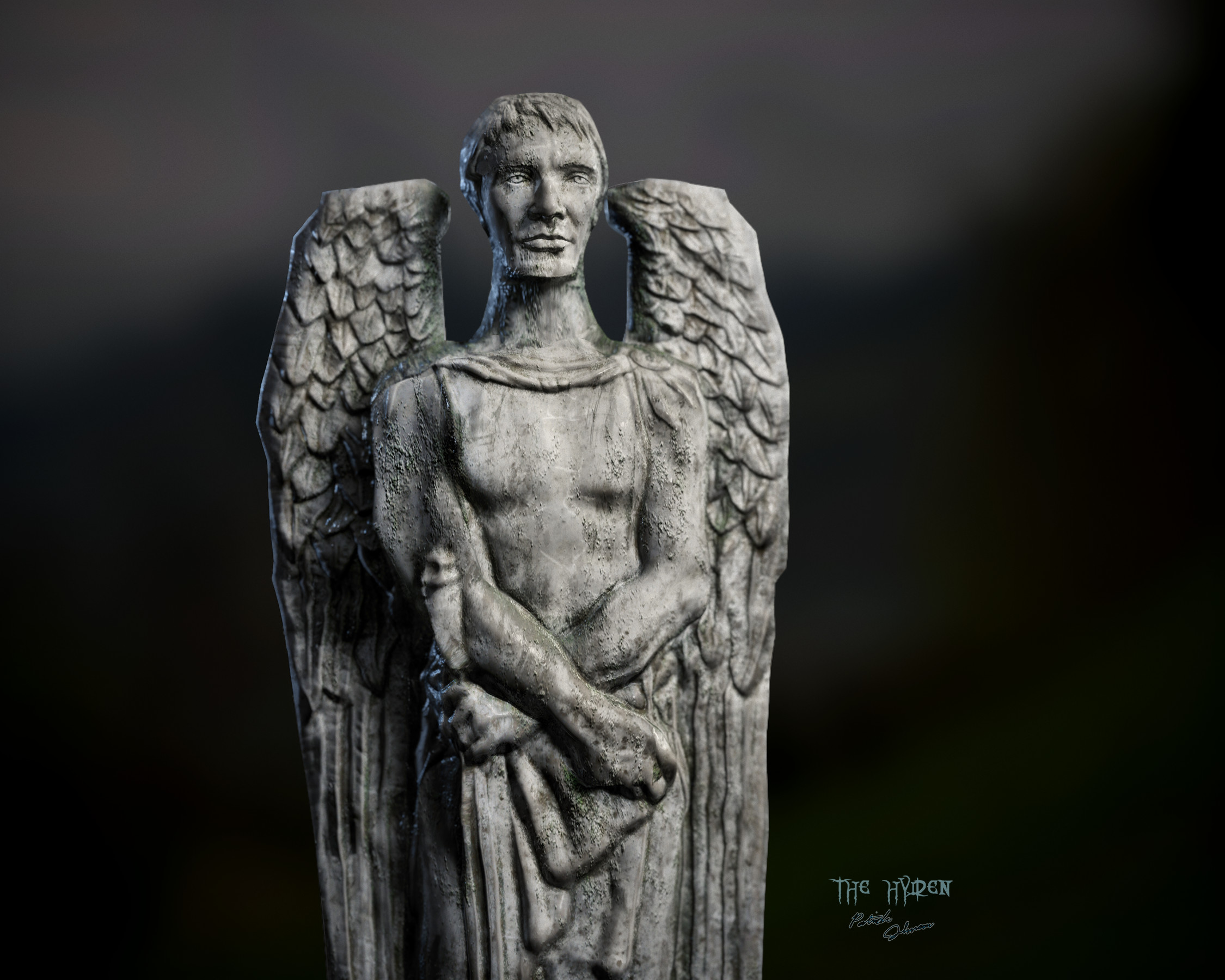 Patrick Johnson - Winged Statue - Personal Work