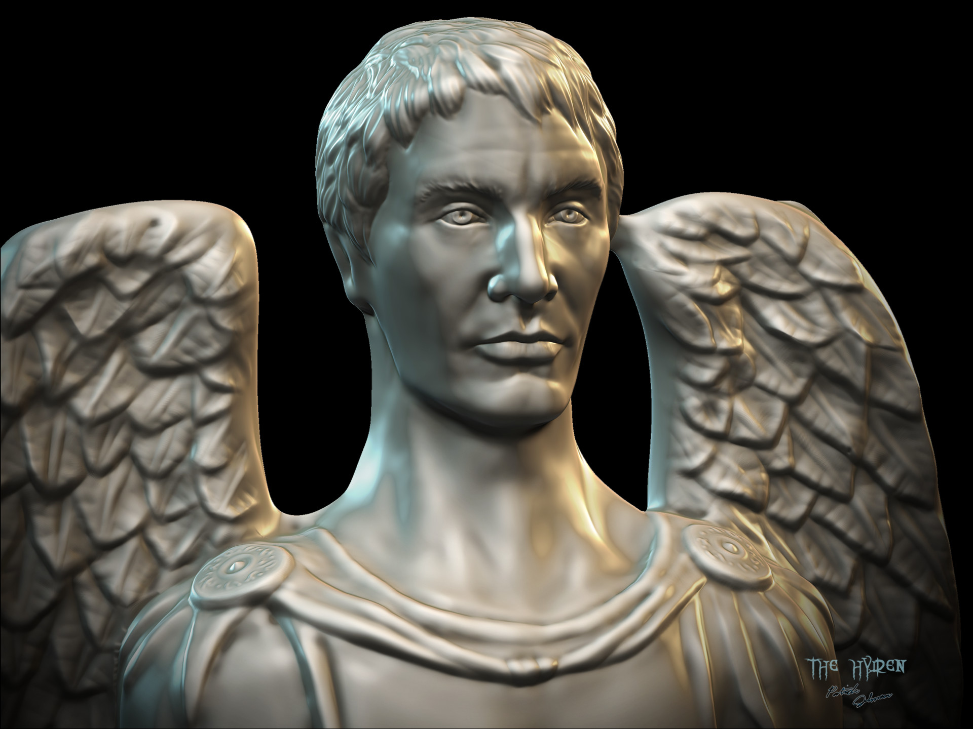 ArtStation - Winged Statue - Personal Work