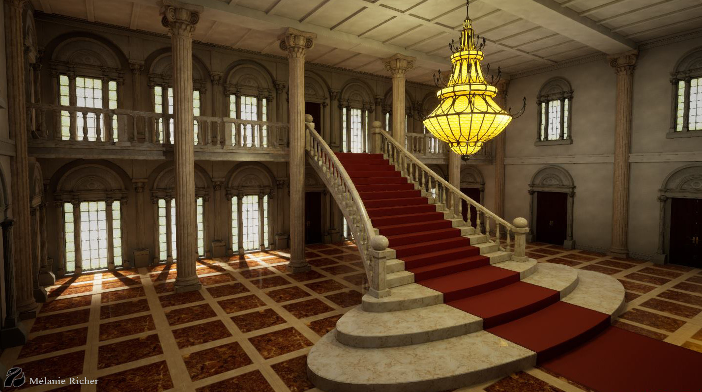 Mélanie Richer - Ici Laflaque Lighting environments/Level Art/Texturing