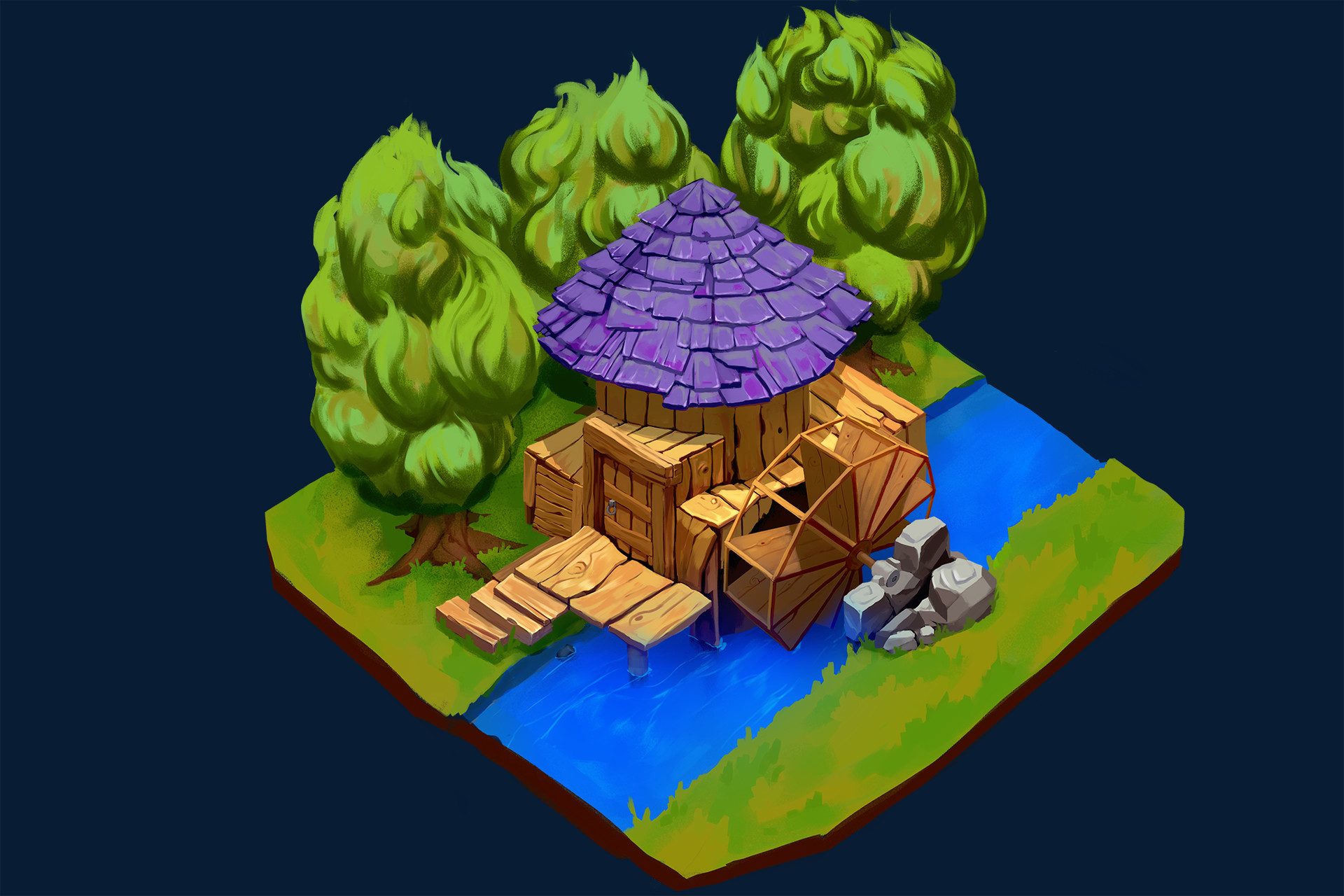 ArtStation - Isometric tiles