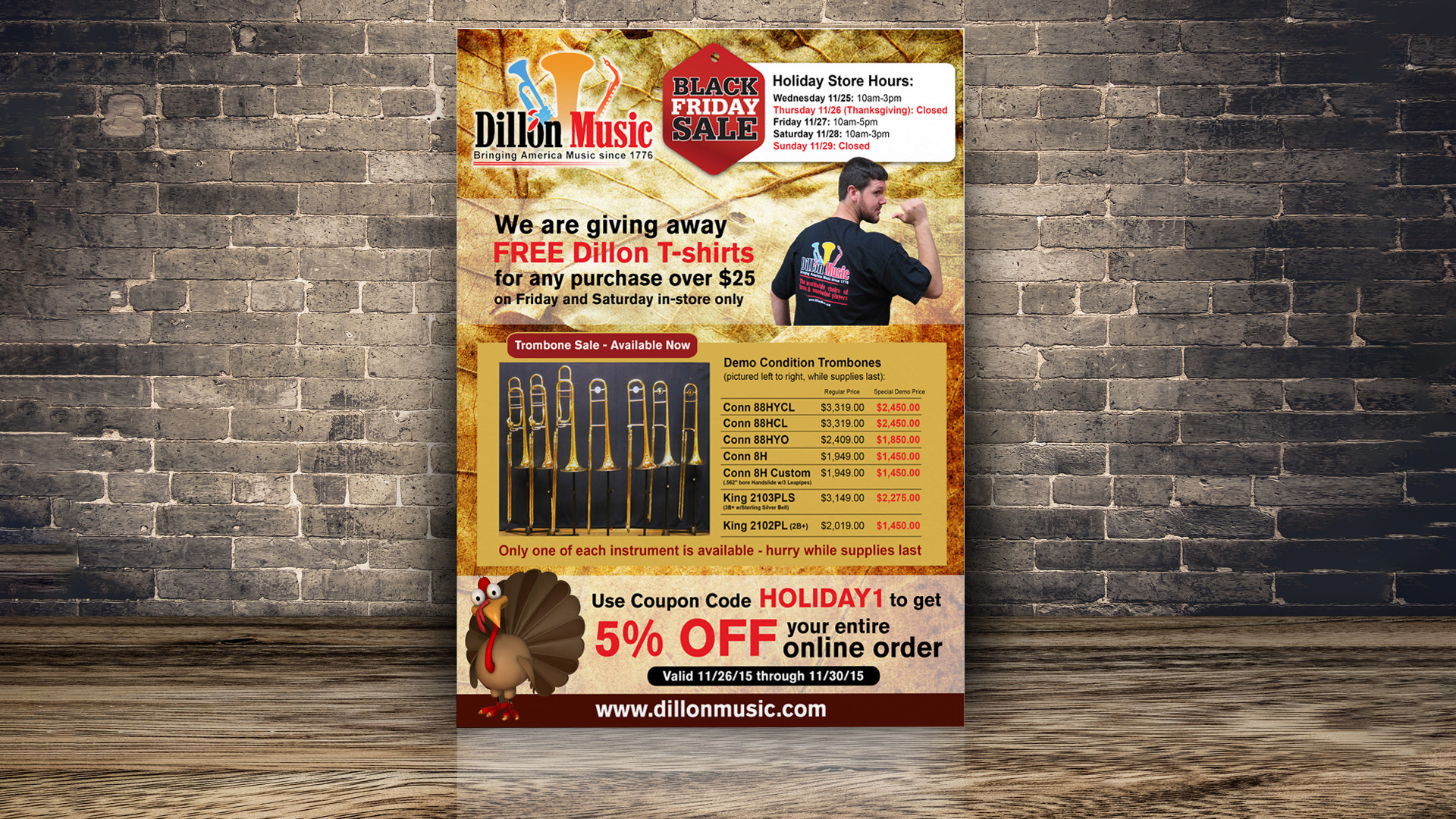 ArtStation - Dillion Music Flyer ad