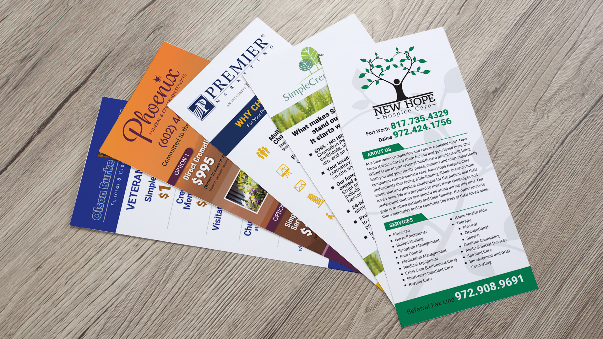 ArtStation - Assorted Rack Card Flyers