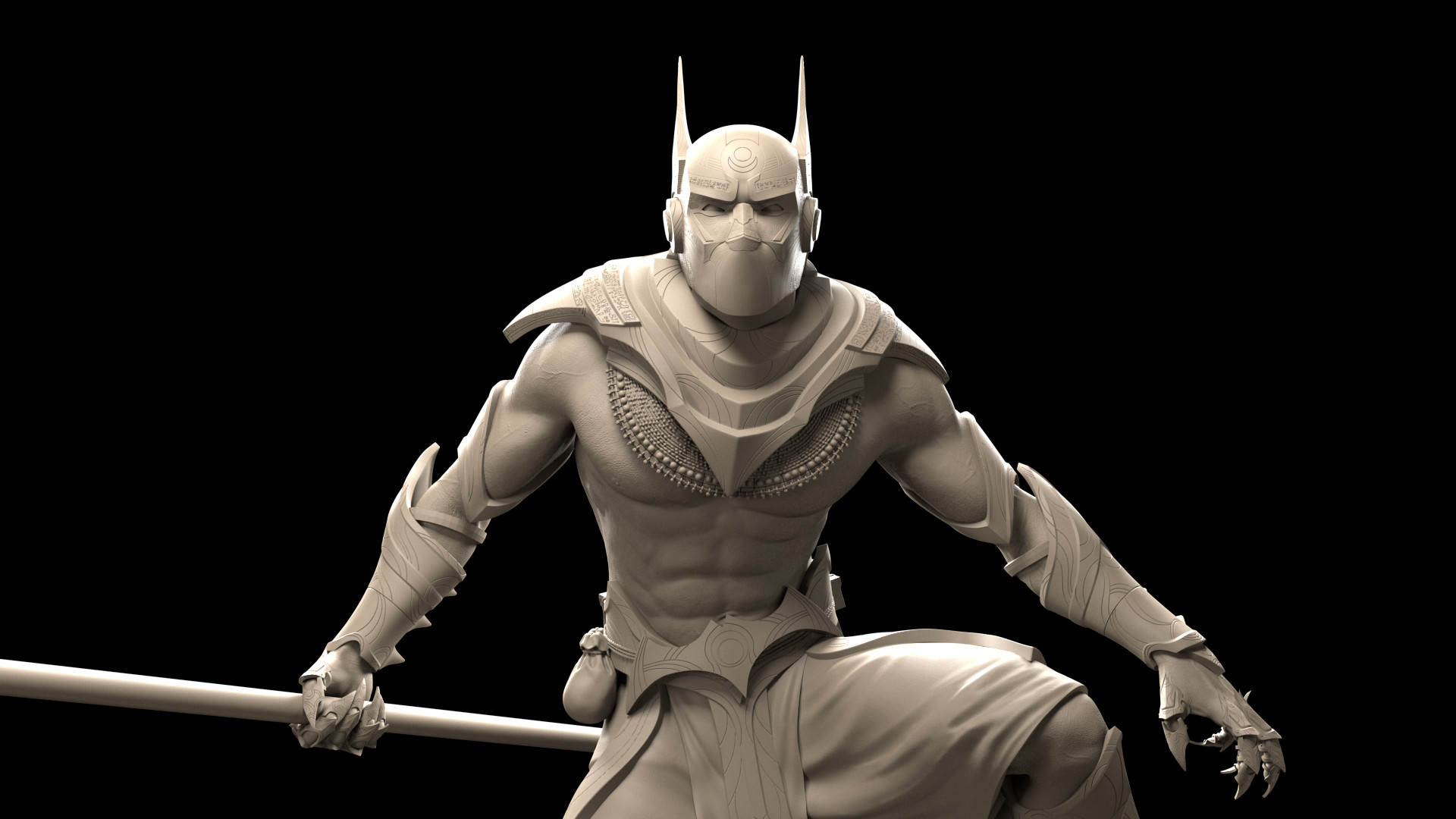 Nate Mercieca - Egyptian Batman