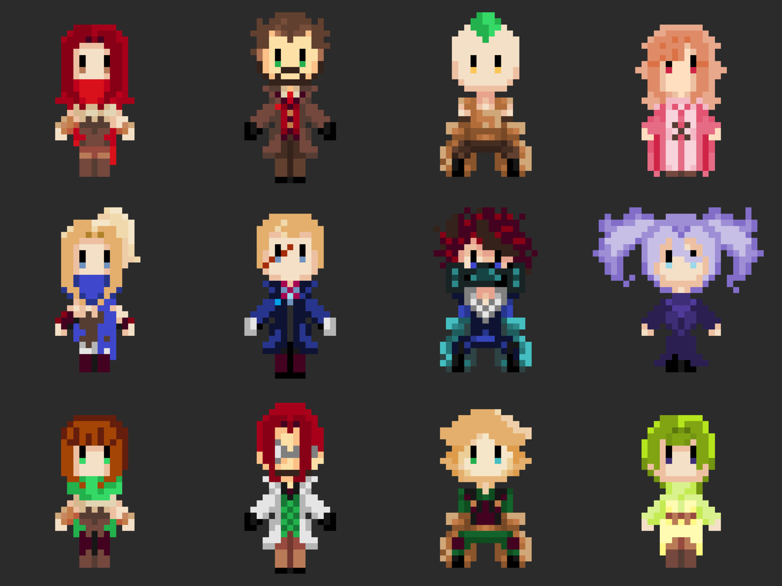 HappilyUniqueSquid - Walk sprites for SteamCore