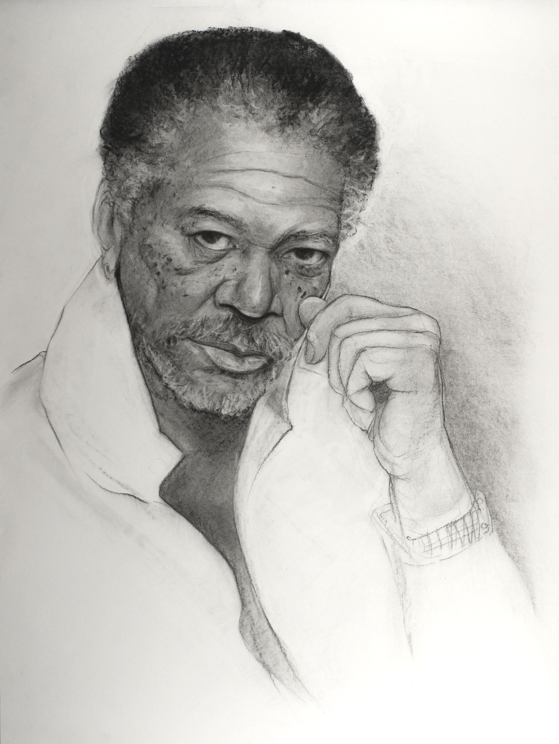ArtStation - Homage to Morgan Freeman