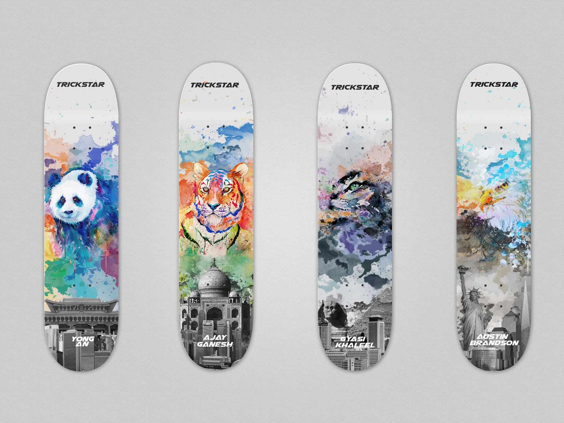 ArtStation - Skateboard Layouts