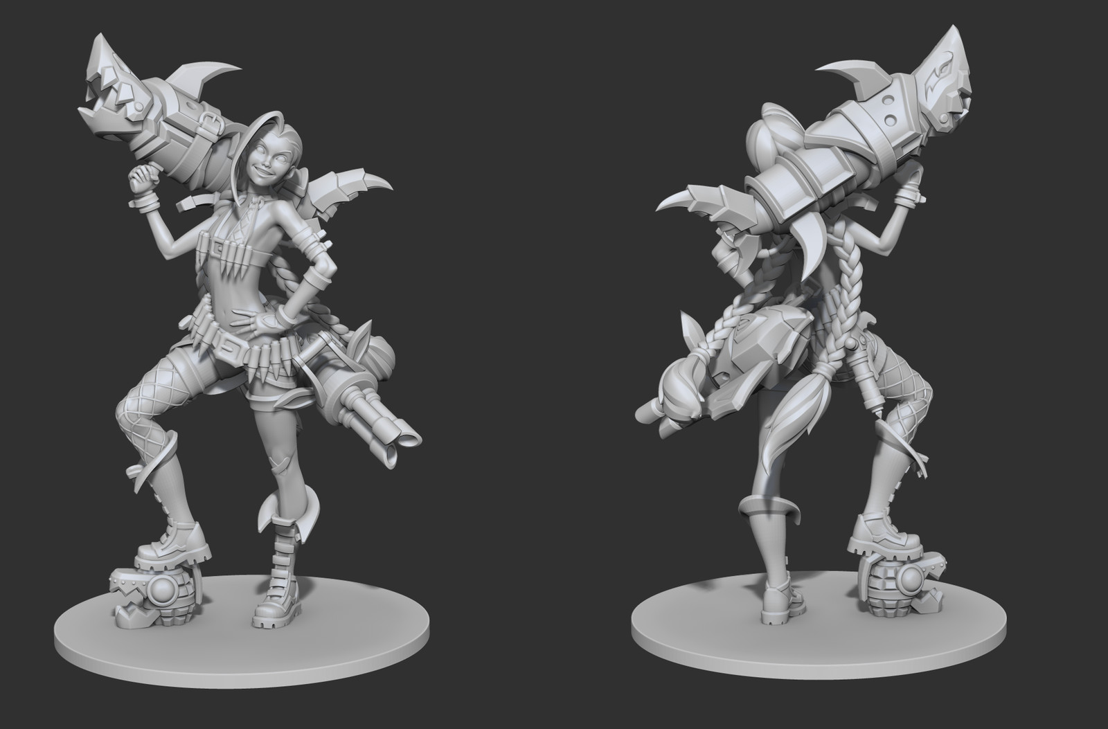 Oleksandr (DAGON) Zapisochnyi - Jinx Unlocked Statue