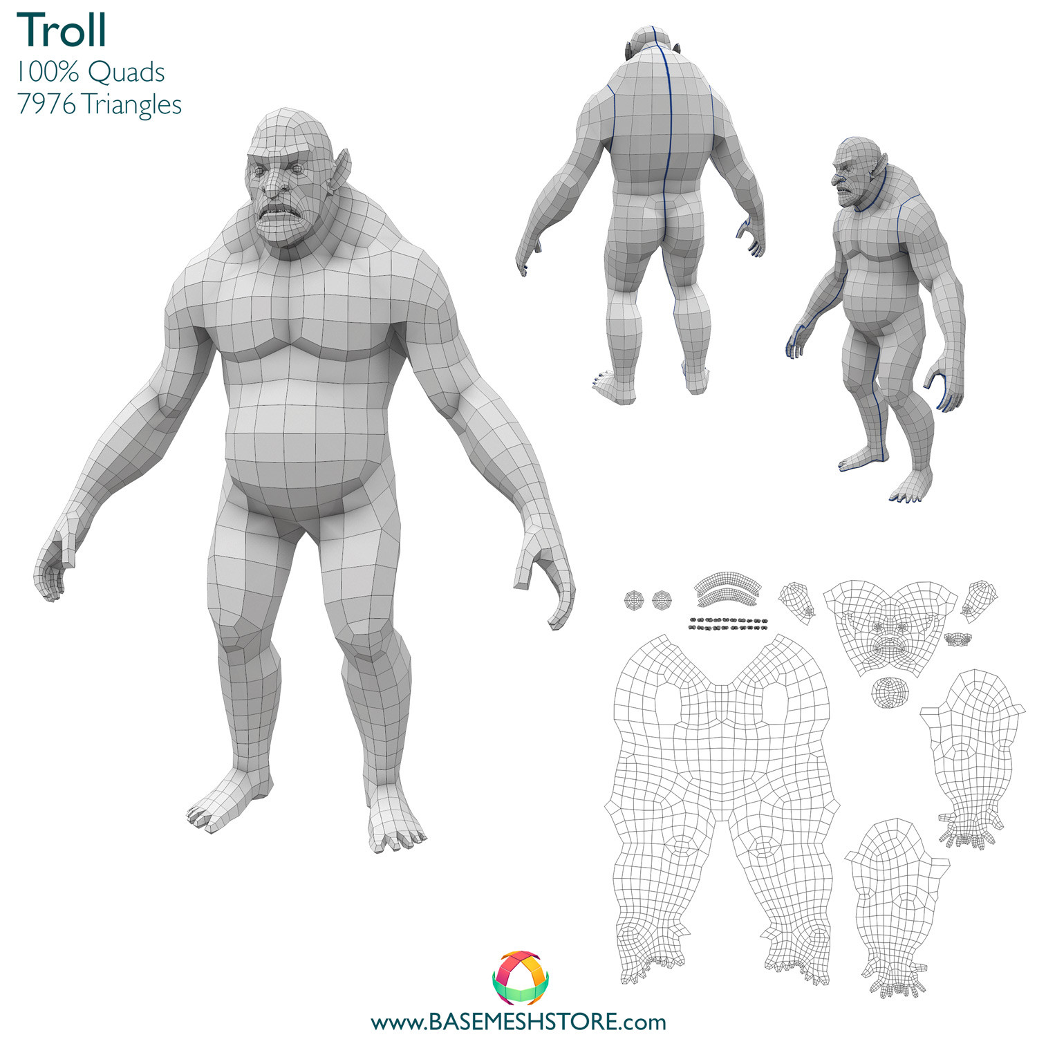 troll anatomy