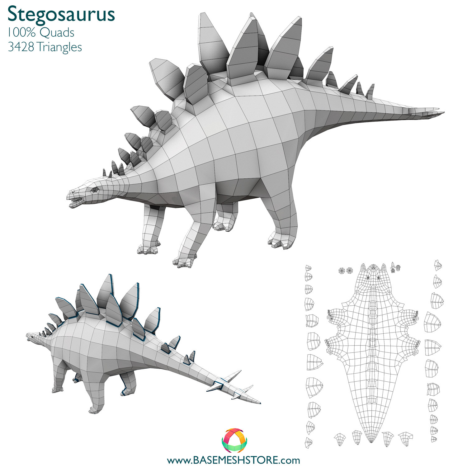 ArtStation - Stegosaurus