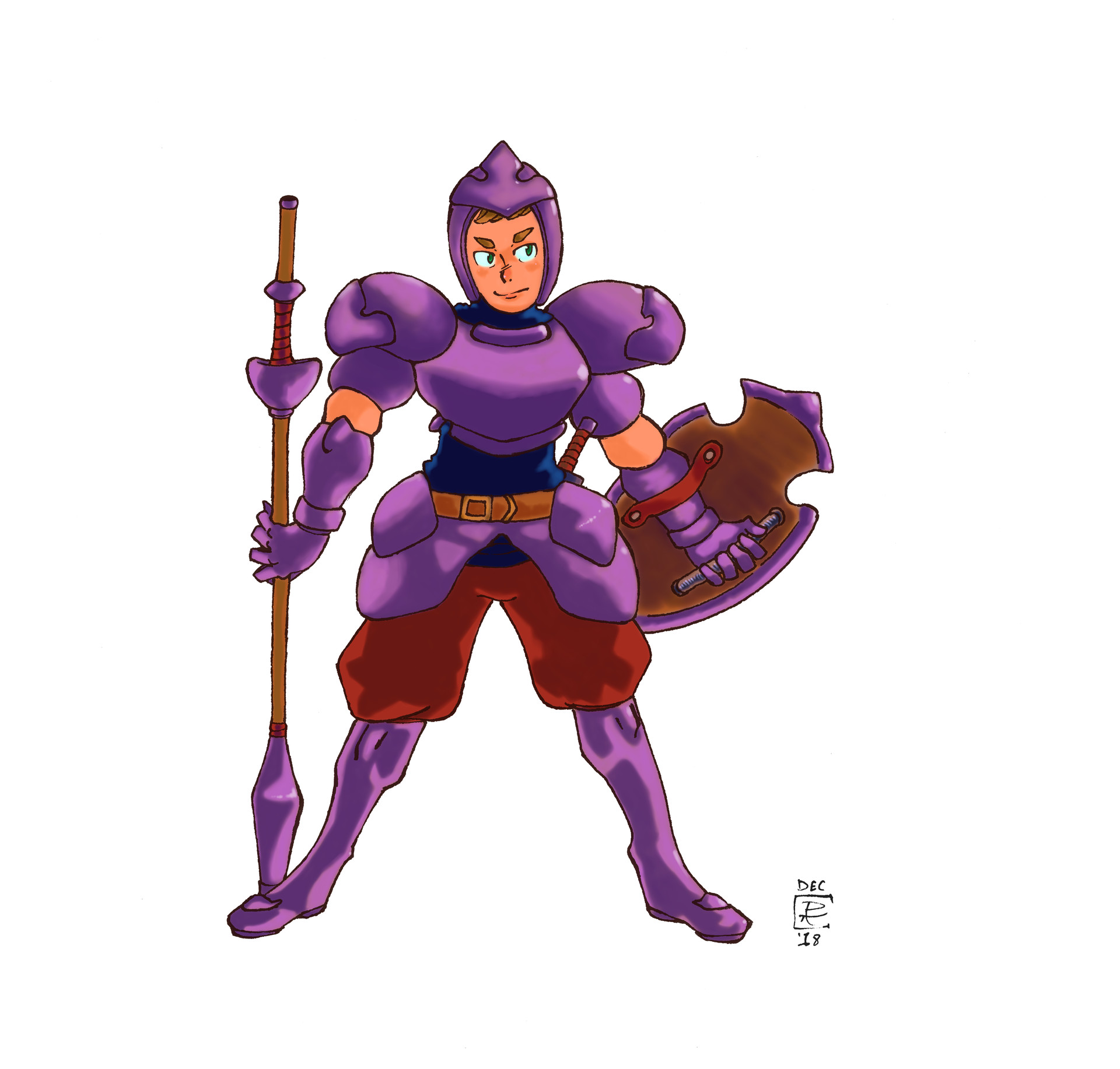 ArtStation - Knight character