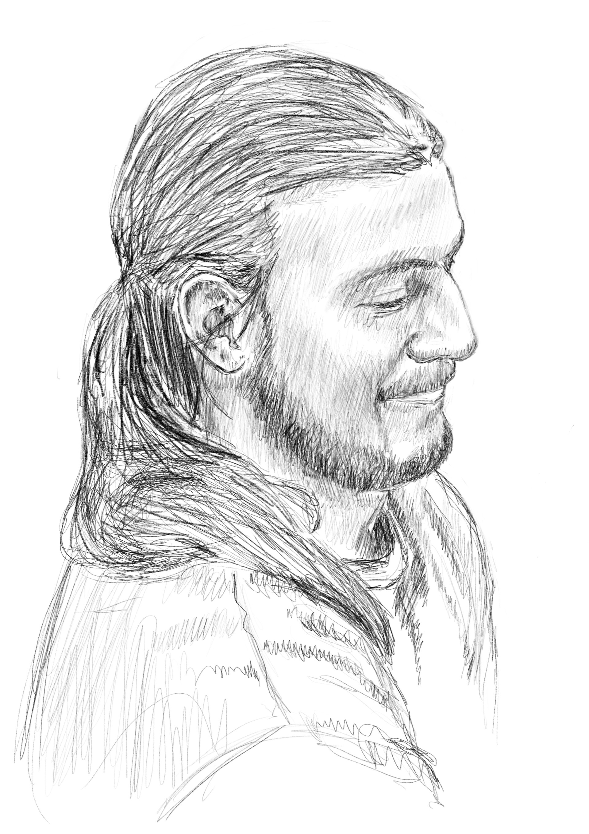 ArtStation - Delayed self-portrait