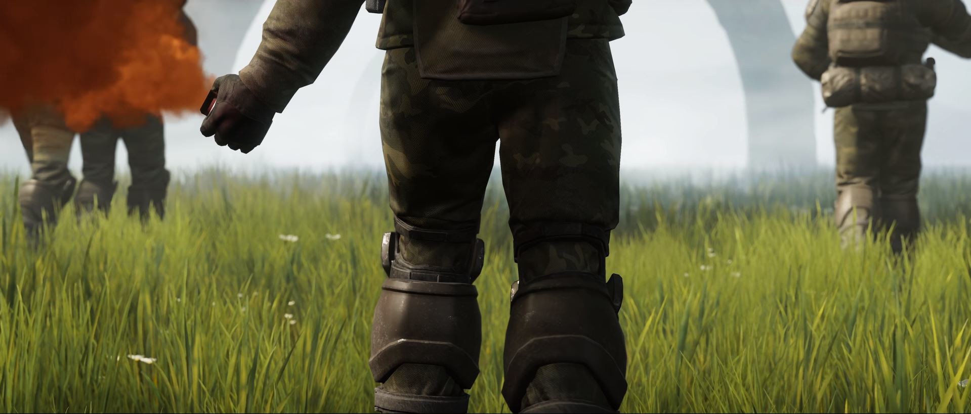 ArtStation - Halo Infinite E3 Trailer 2018 Smoke grenade shot