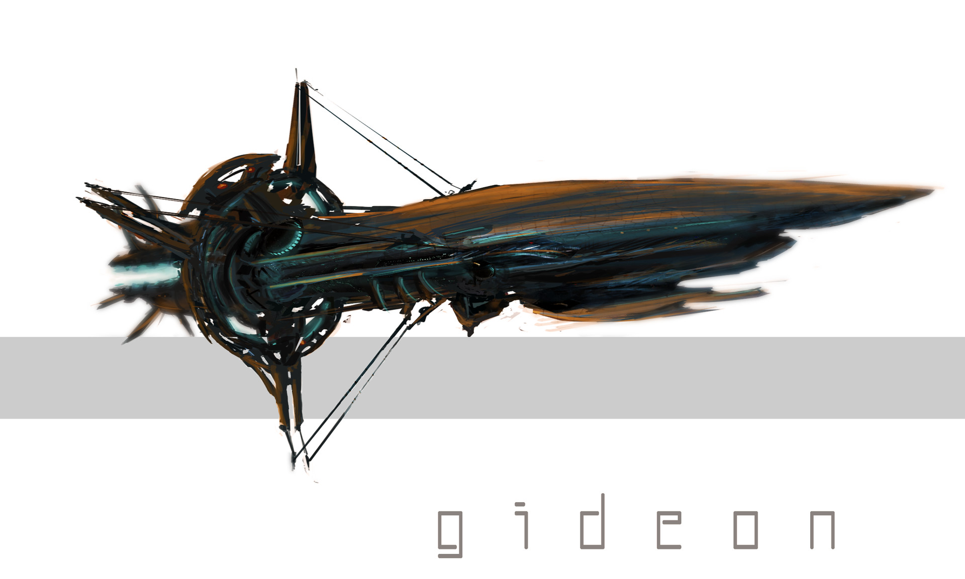 ArtStation - Starship Gideon