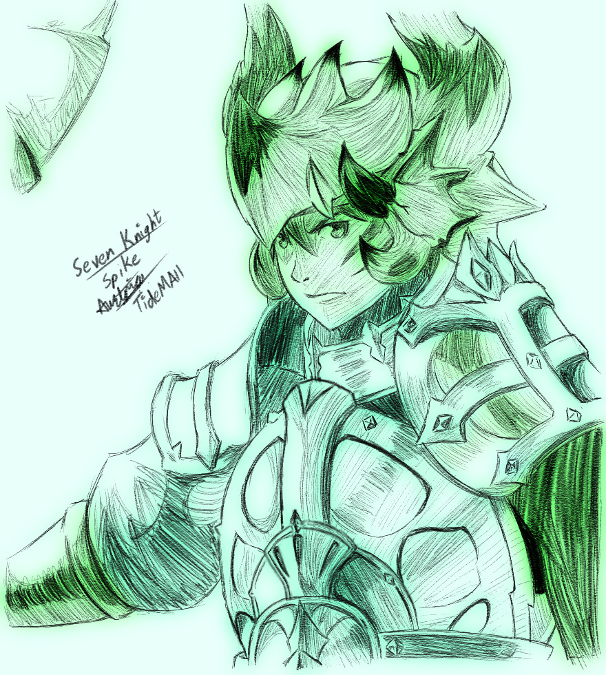ArtStation - Seven Knights, Spike