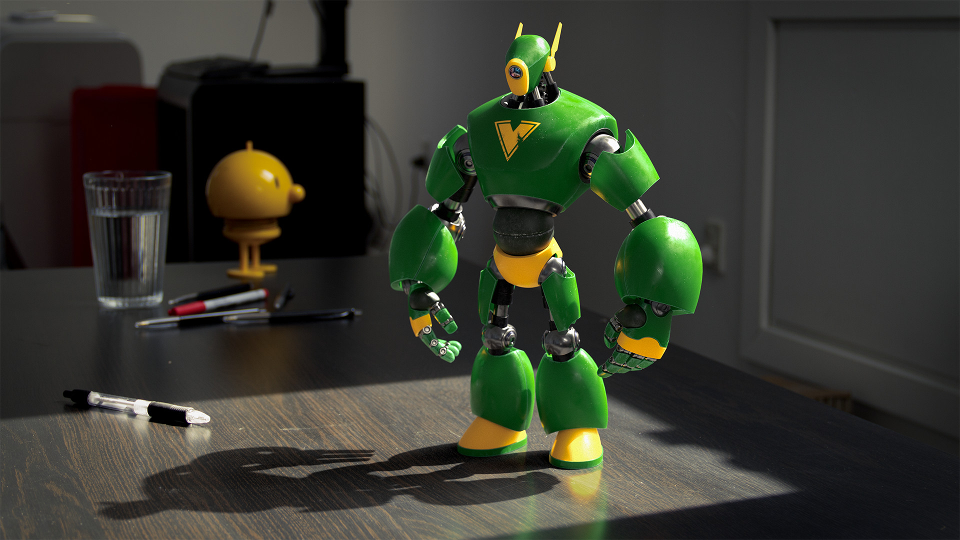 ArtStation - Green Robot