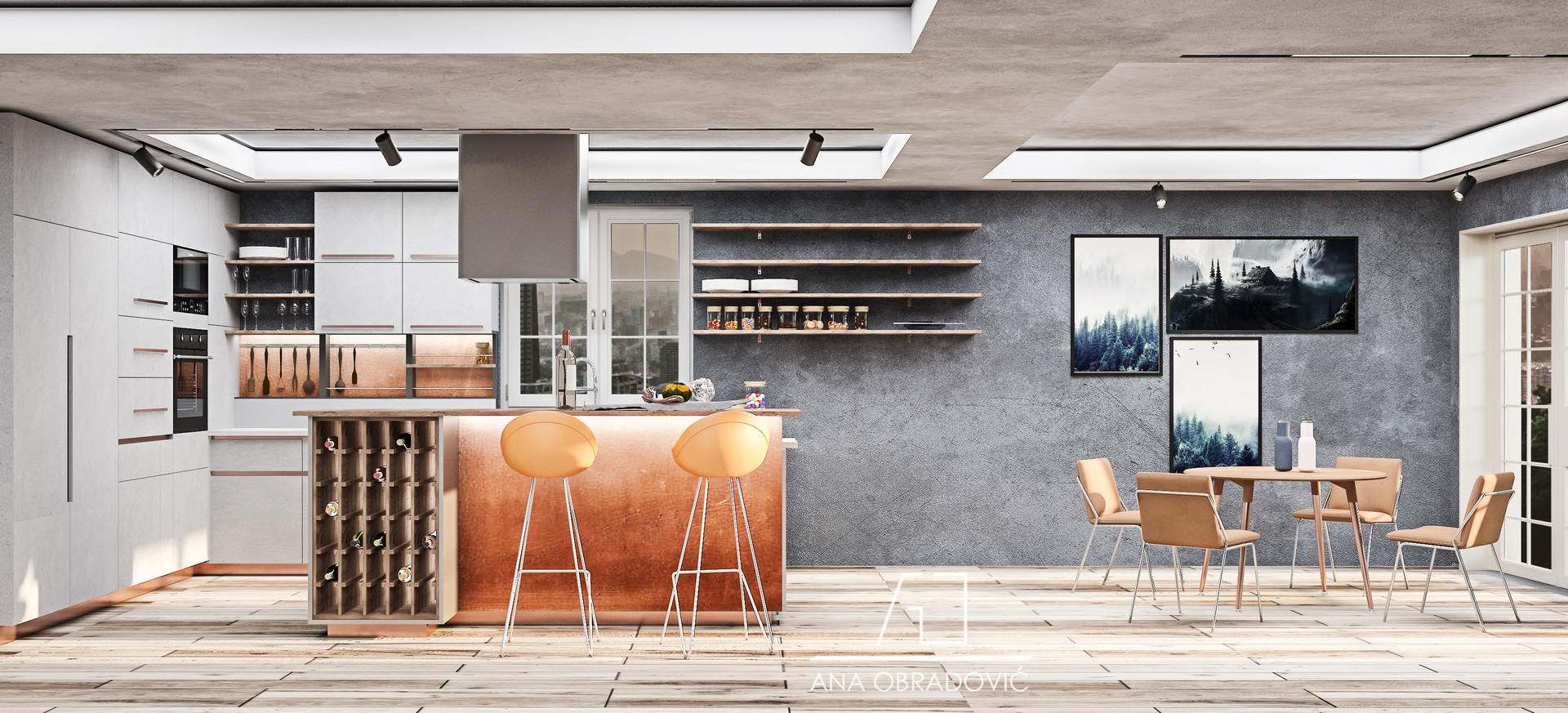 ArtStation - Kitchen Visualization