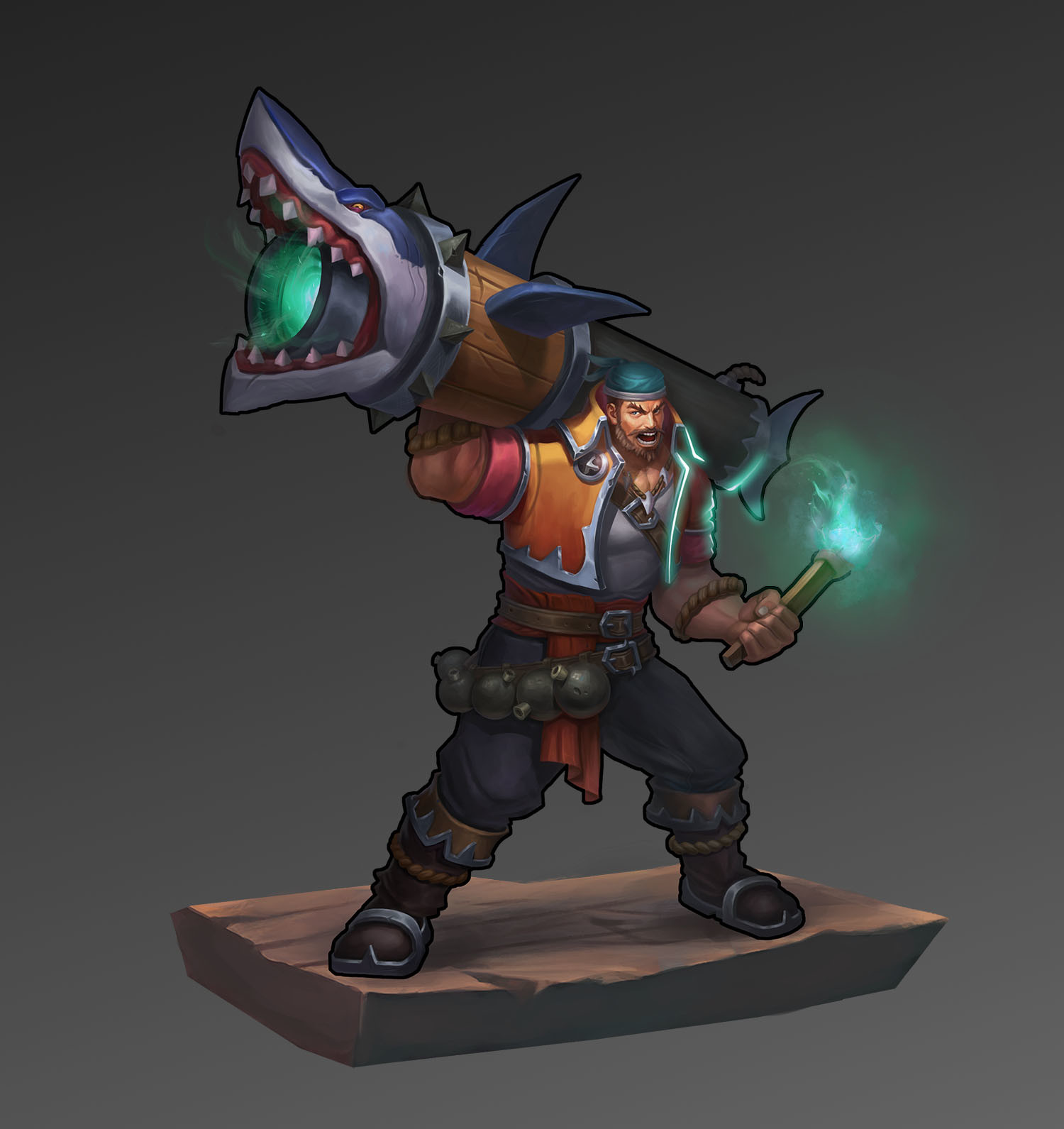 ArtStation - Shark Gunner