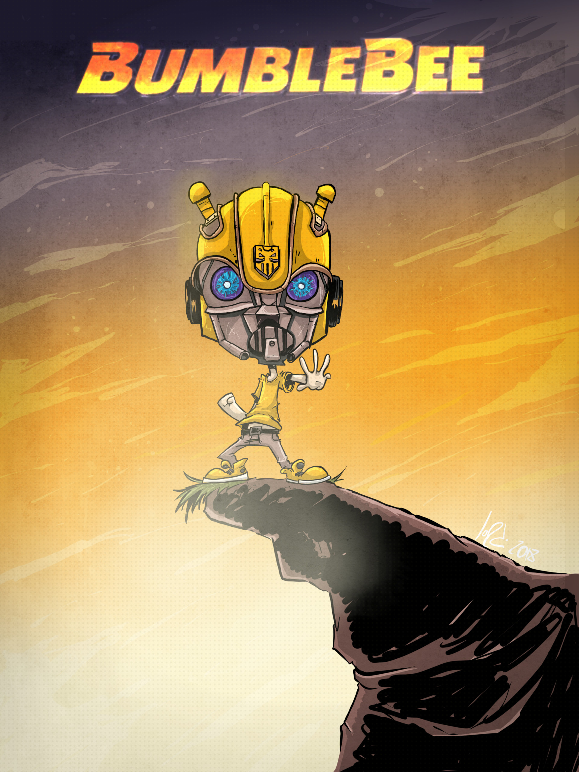 ArtStation - Bumblebee kid