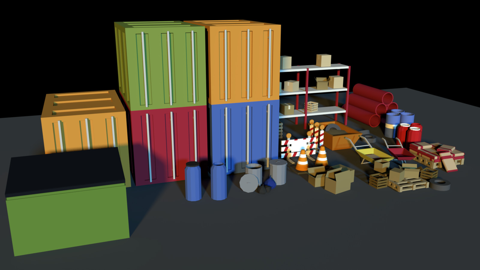 Wayne Yap - Stylized Props_Practice