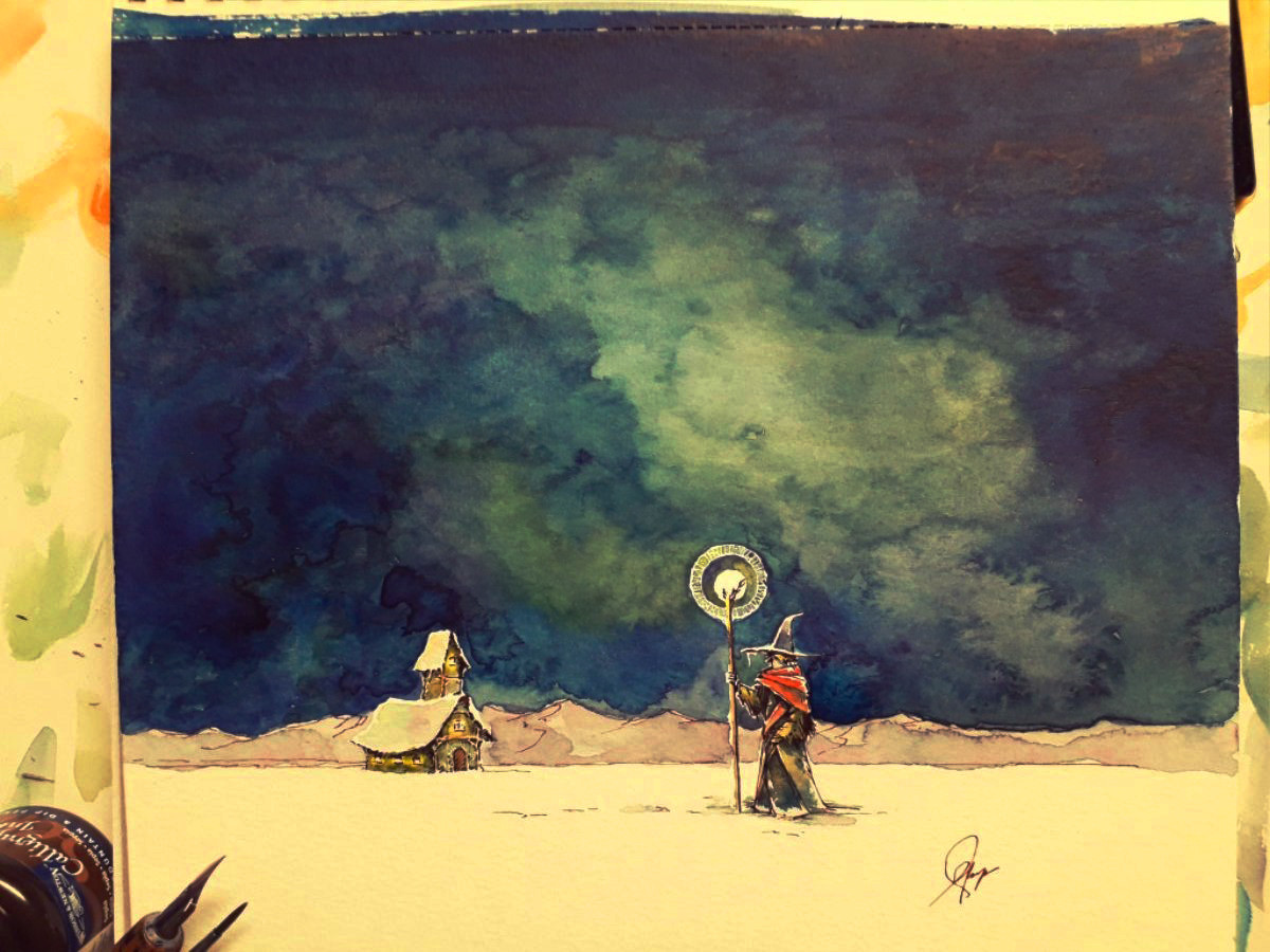 A. Shipwright - The Lonely Wizard