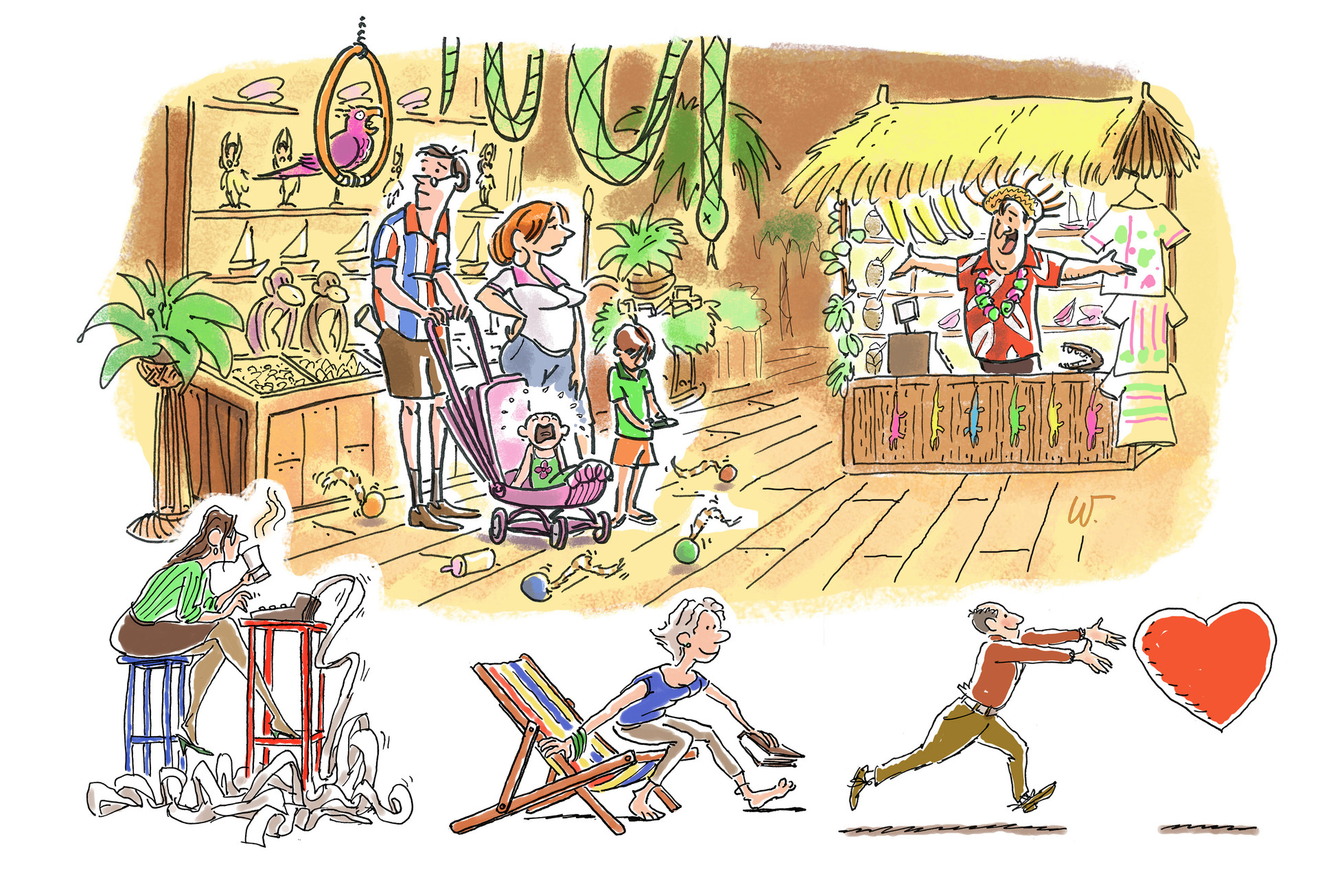 Woody Woodman - Illustrations