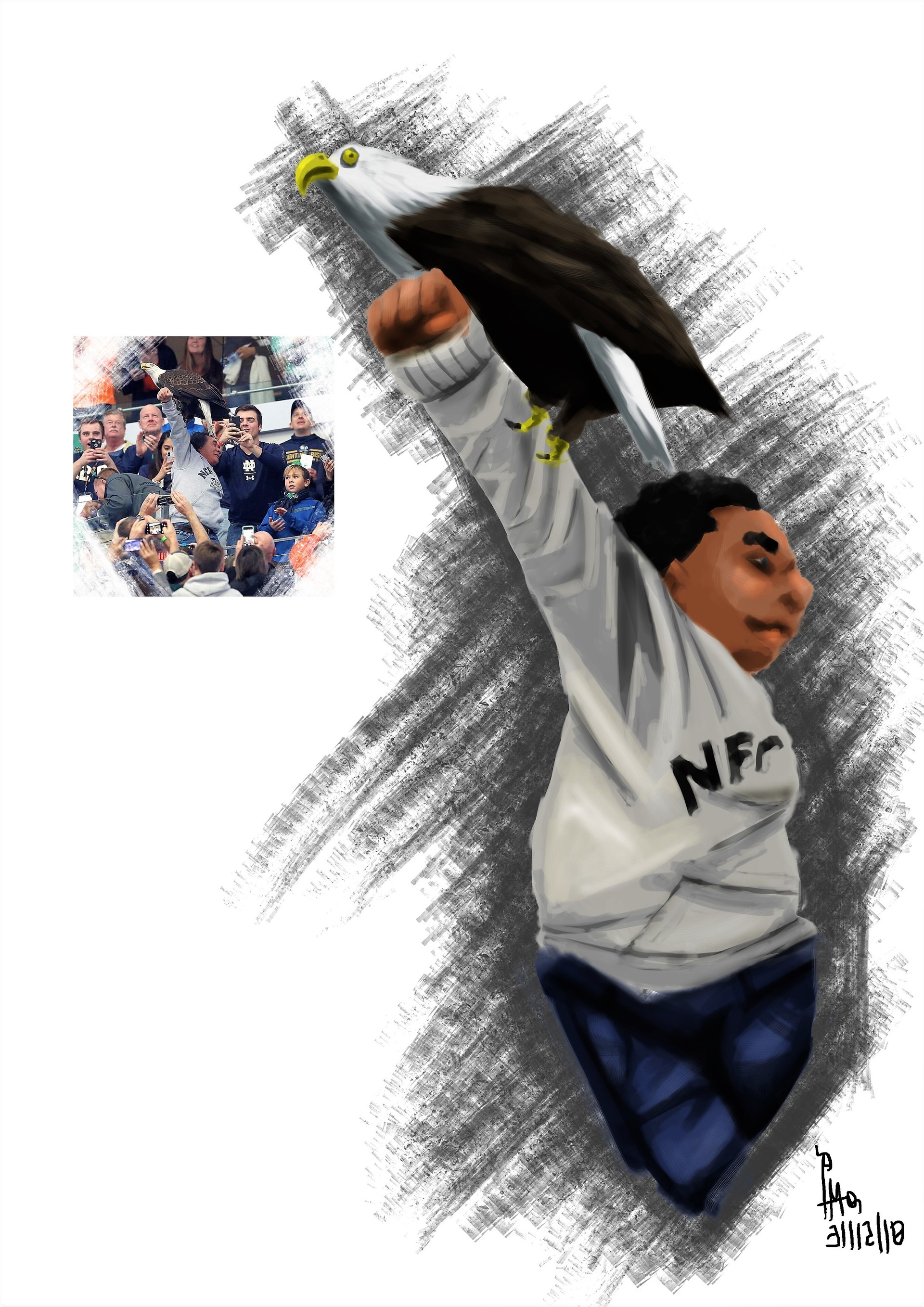 ArtStation - Eagle boy!