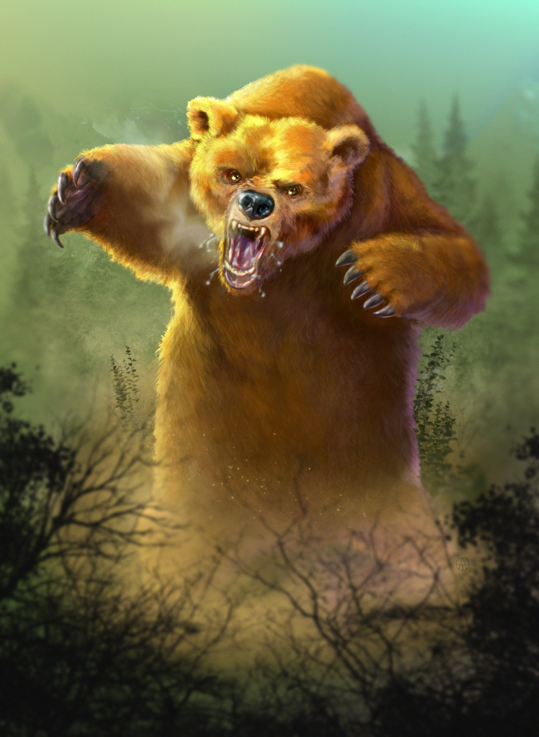 ArtStation - Heroes of Karth - Bear