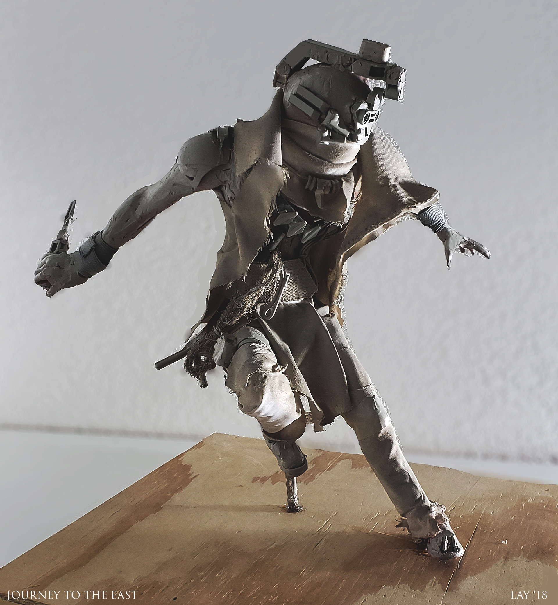 Dom Lay - The Qedarite Smuggler Maquette