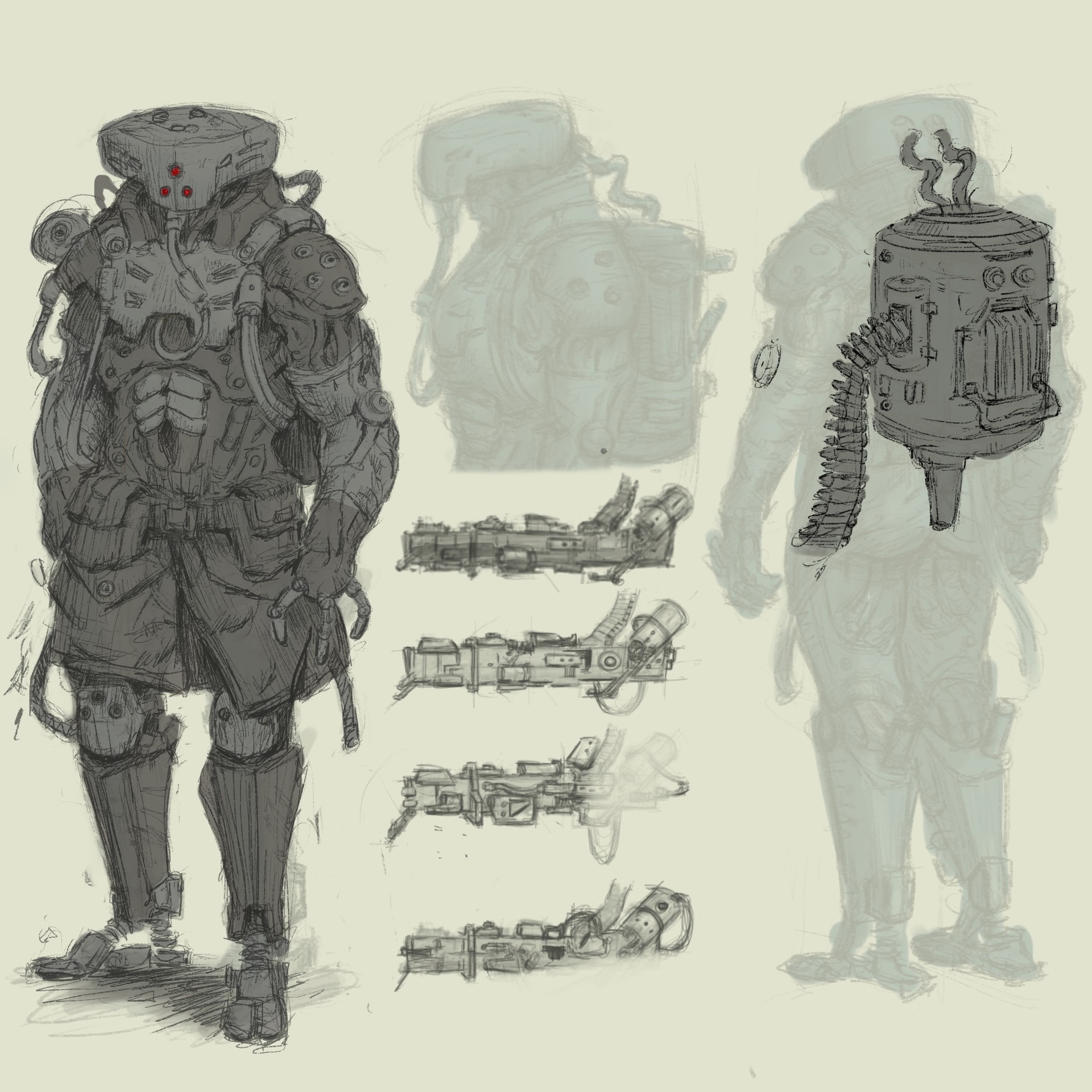 ArtStation - Character design thumbnails