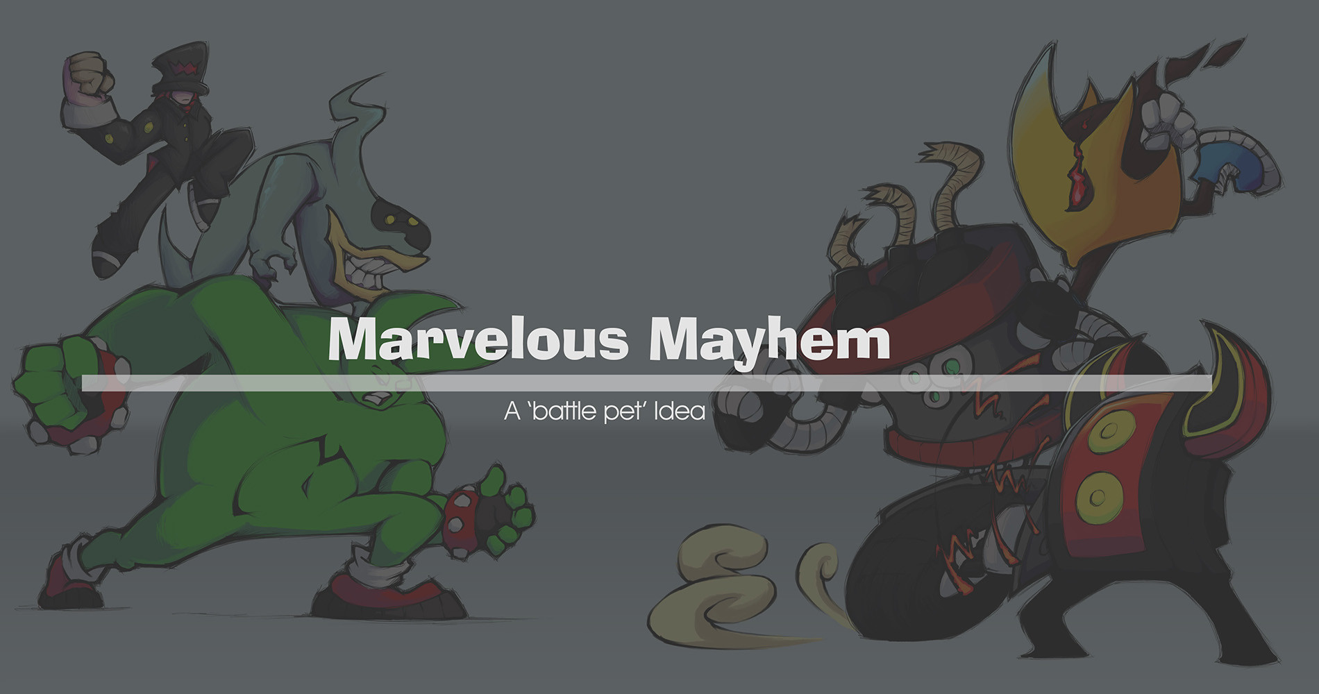 ArtStation - Marvelous Mayhem Characters