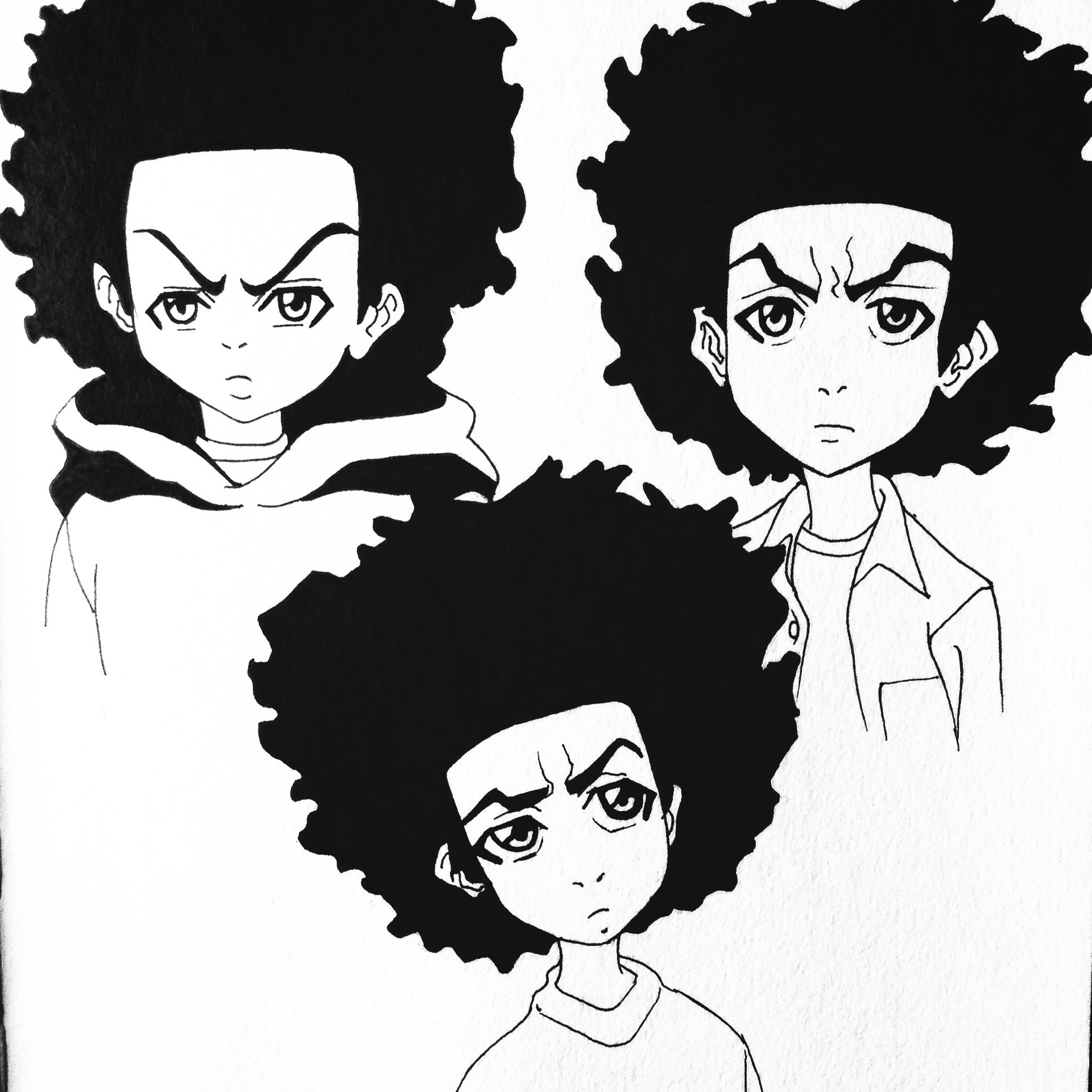 ArtStation - Boondocks (Huey)