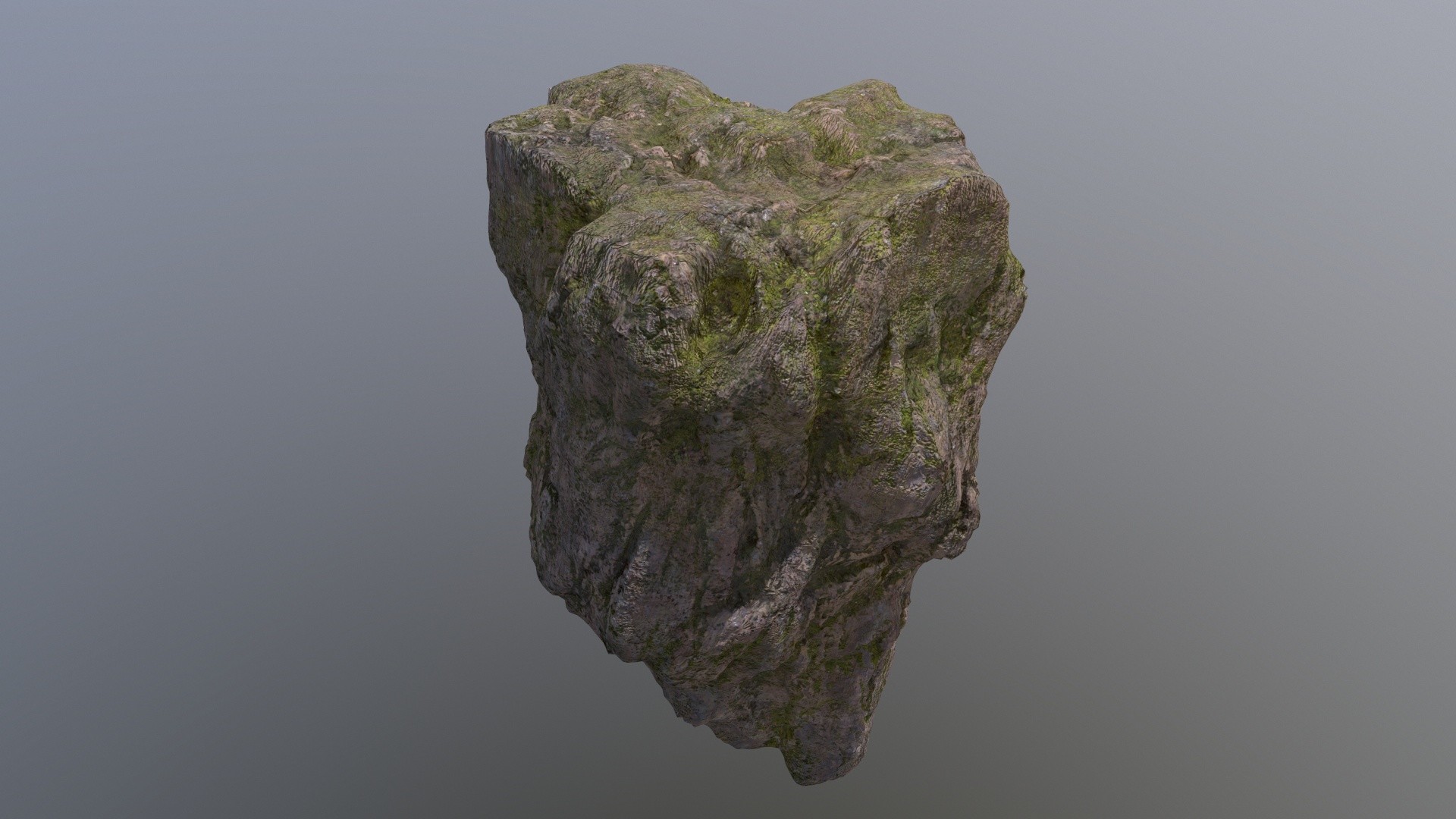 ArtStation - Mossy Rock