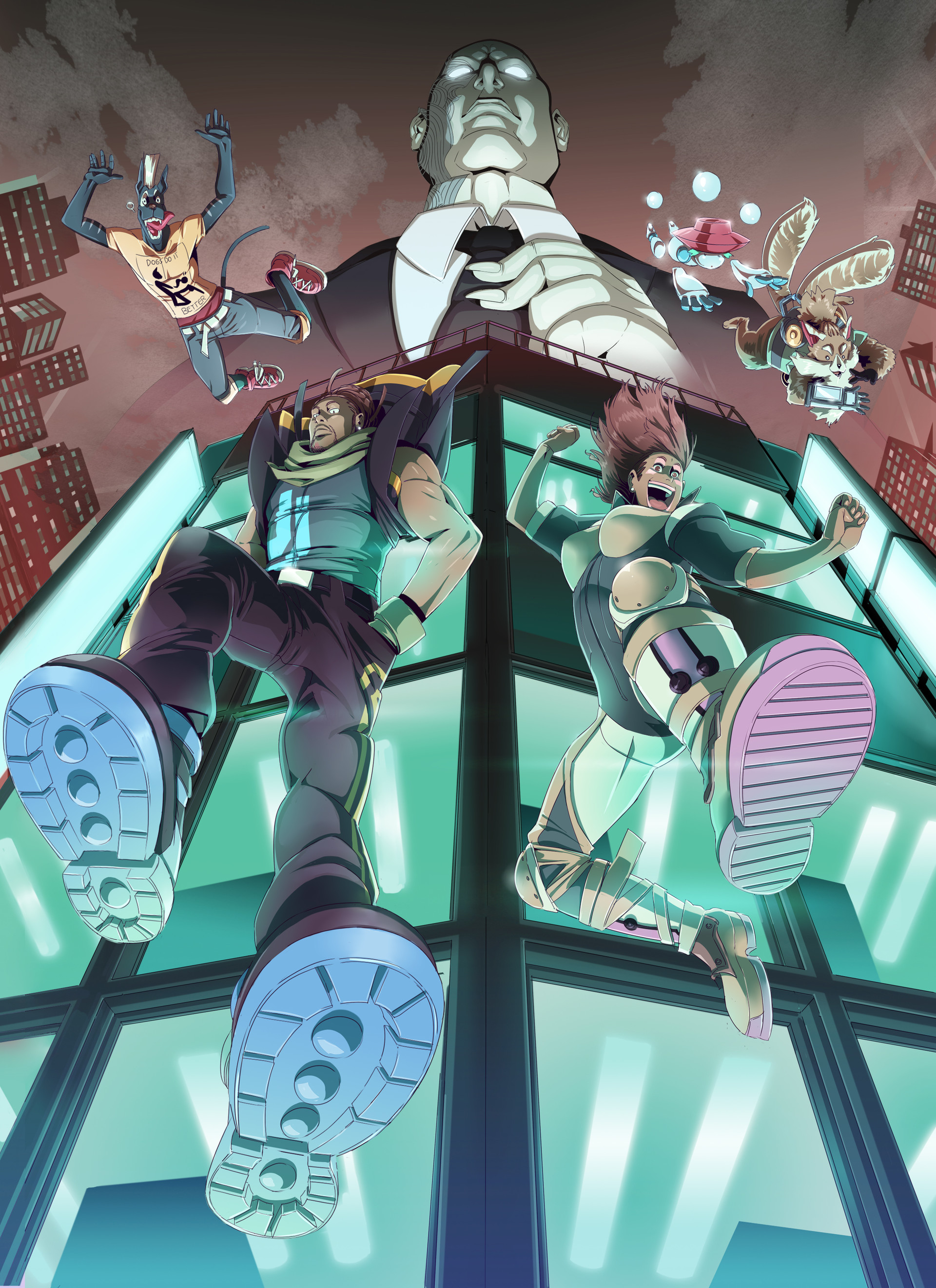 ArtStation - Commission Picture. KIll Tech