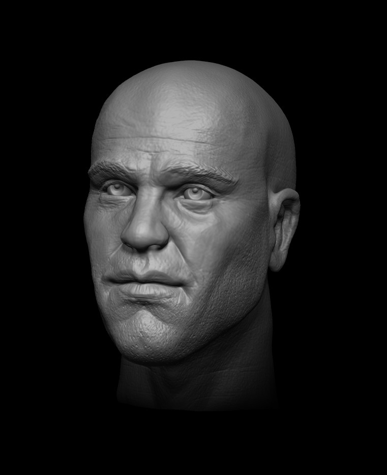 ArtStation - Male Head